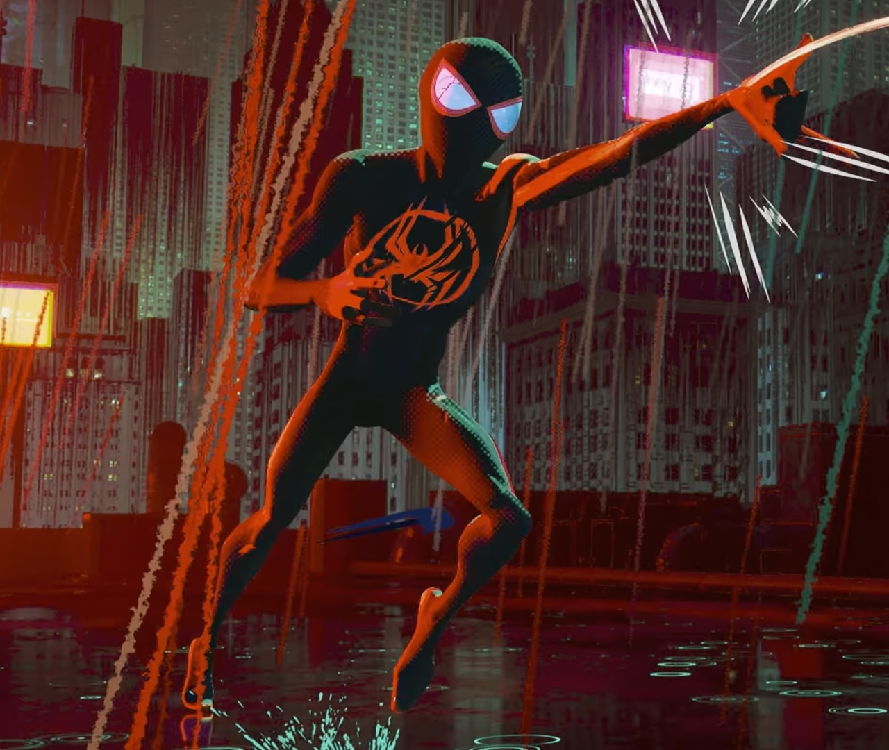 1280x1080 Resolution Spider-Man: Across The Spider-Verse Web 1280x1080 ...