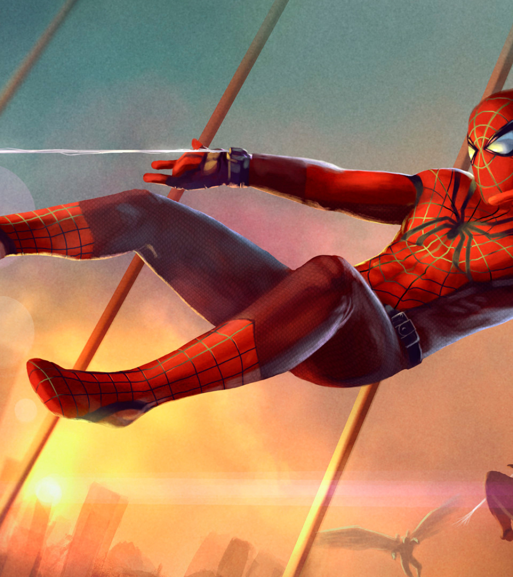 1024x1152 Resolution Spider Man Artwork 1024x1152 Resolution Wallpaper ...