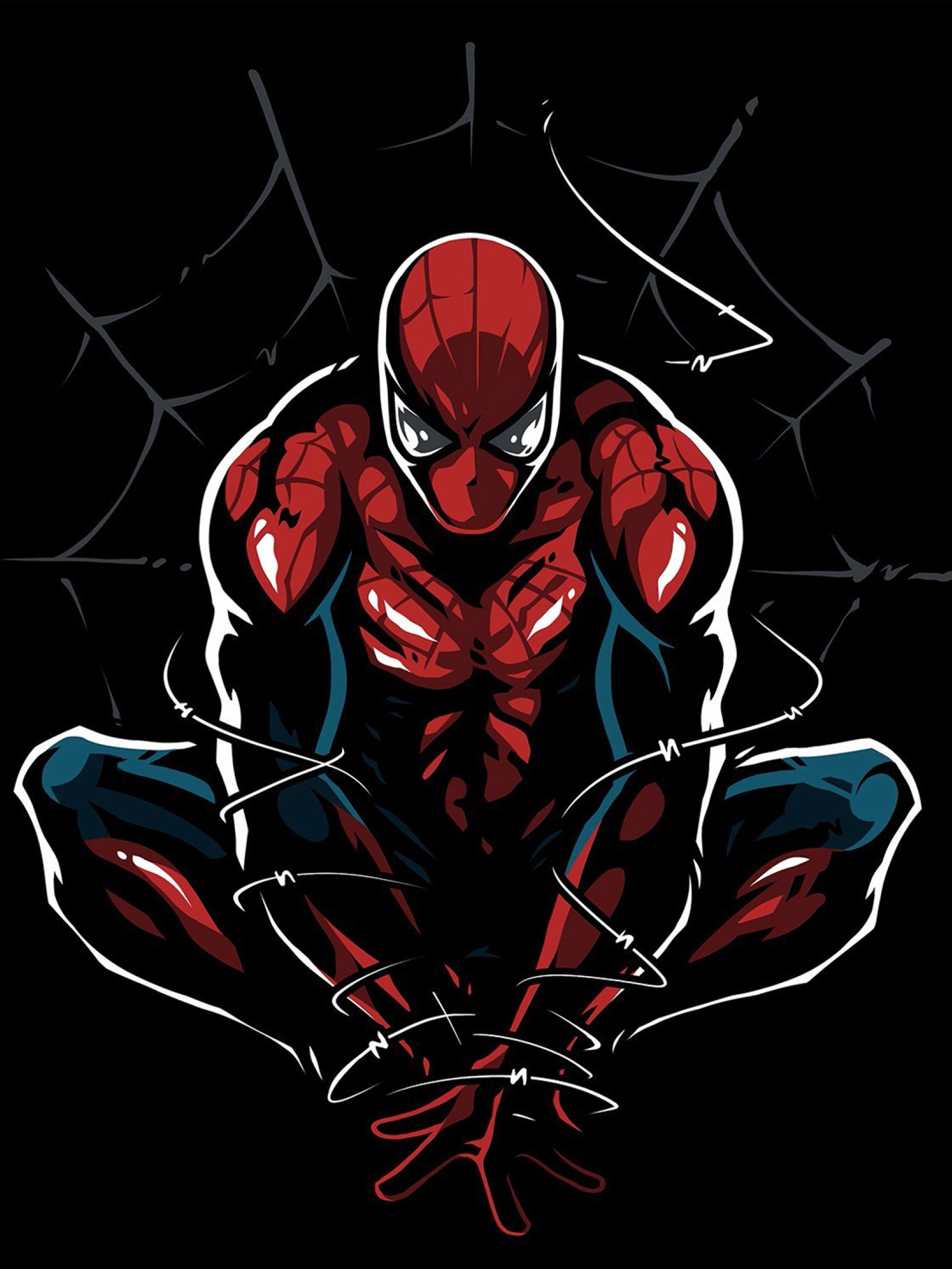 1650x2200 Spider-Man Minimal Artwork 1650x2200 Resolution Wallpaper, HD ...