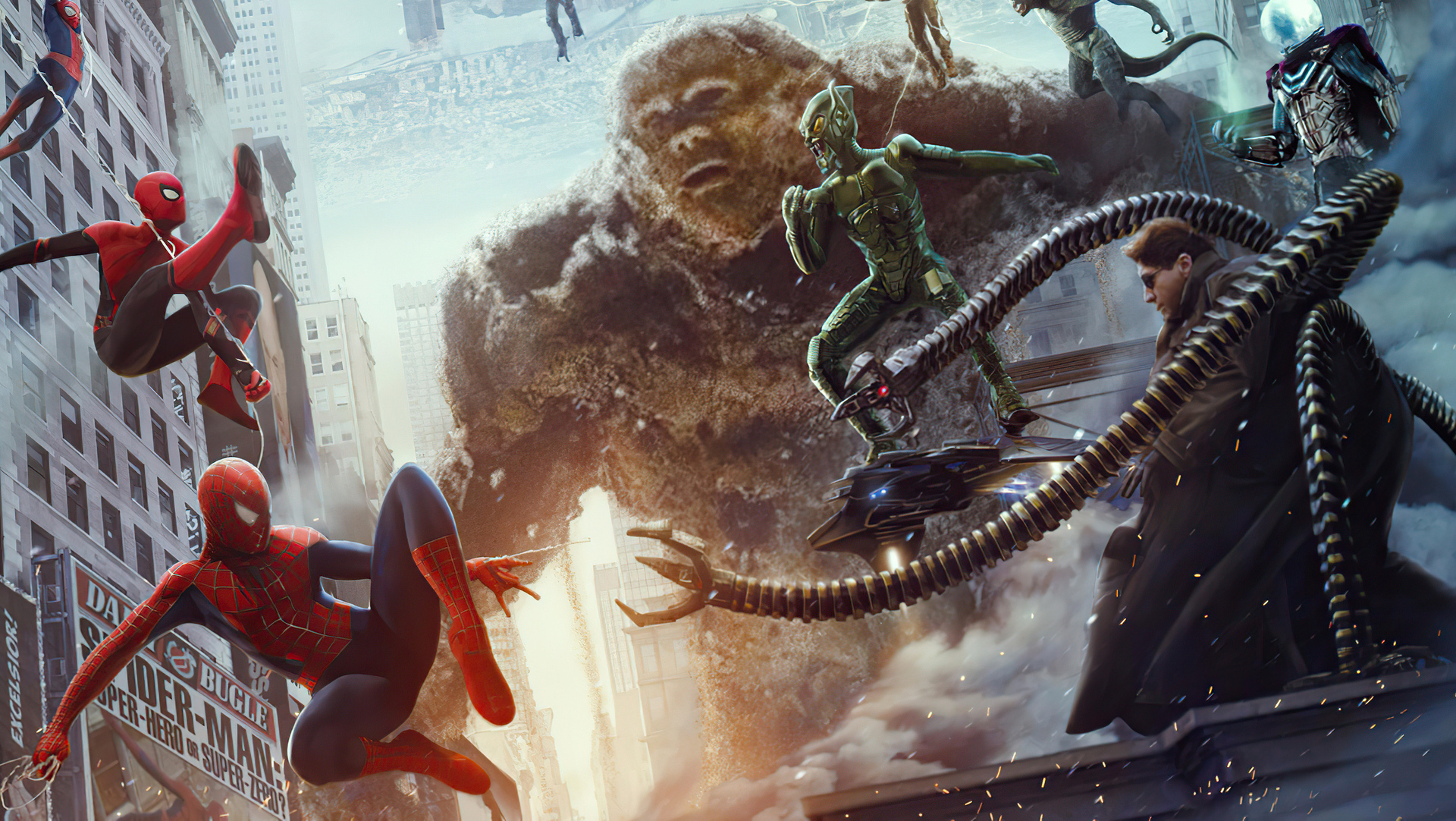 1920x1082 Resolution Spider-Man No Way Home Last Final Scene 1920x1082 ...
