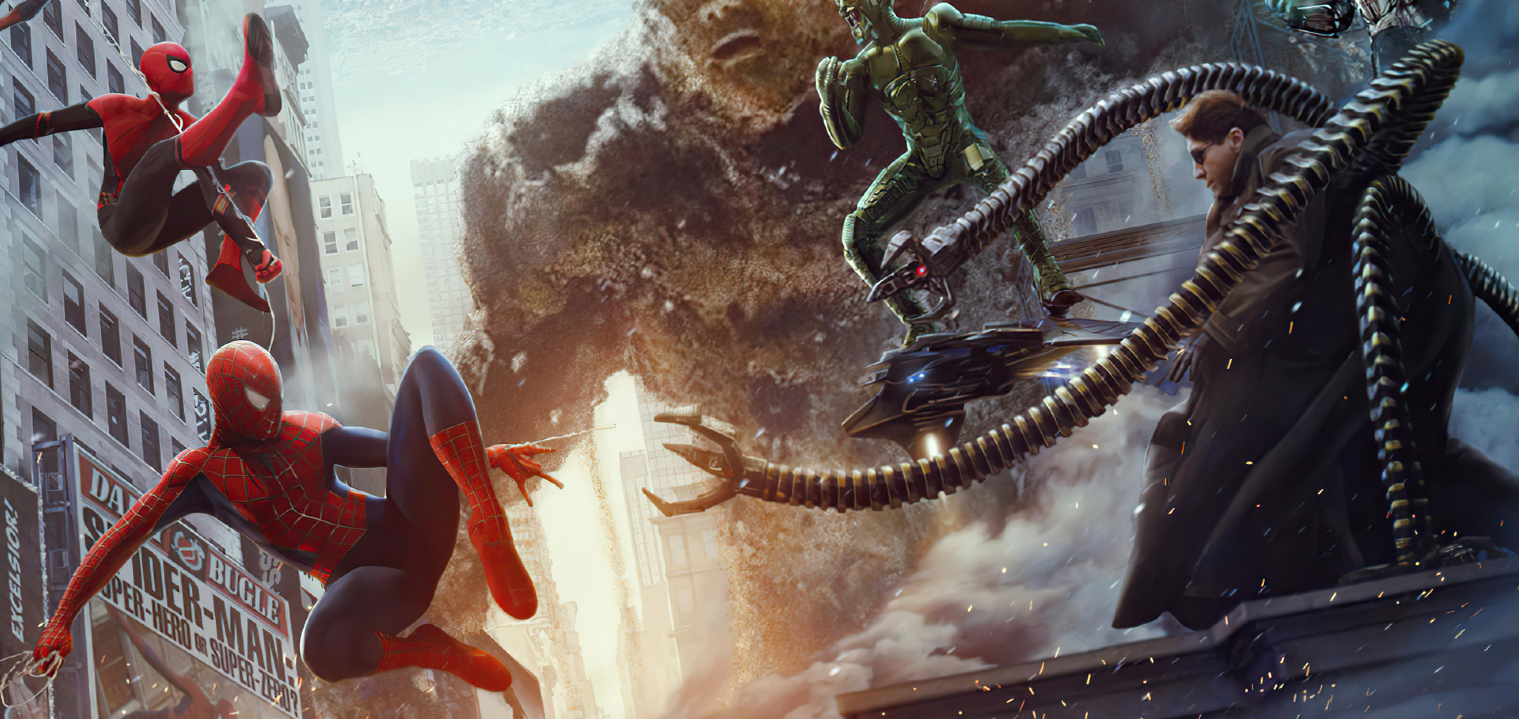 3040x1440 Resolution Spider-Man No Way Home Last Final Scene 3040x1440 ...