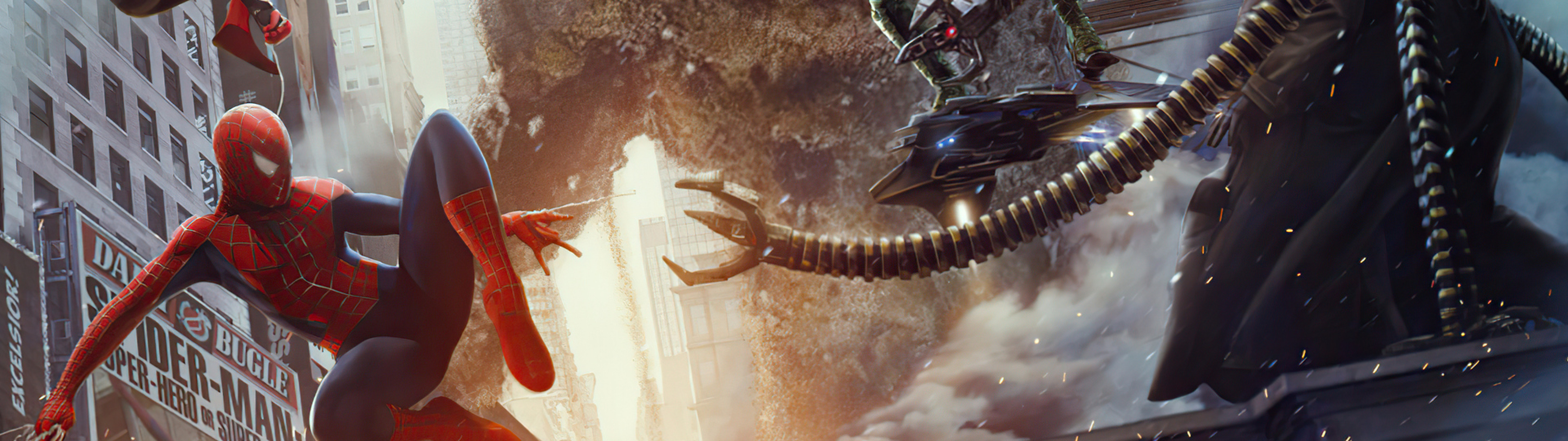 6000x1688 Spider-Man No Way Home Last Final Scene 6000x1688 Resolution ...