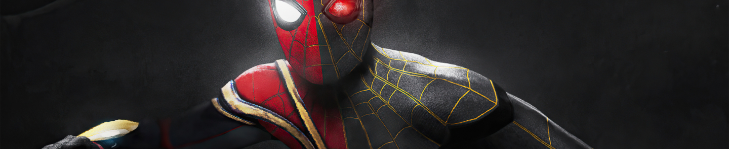 1440x296 Resolution Spider-Man No Way Home Red and Black 1440x296 ...