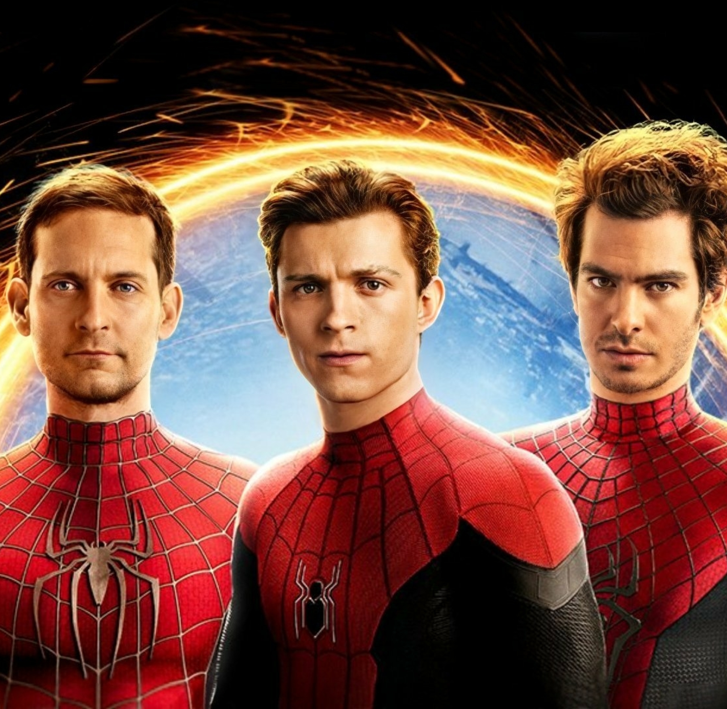 2460x2400 Resolution Spider-Man No Way Home Trinity 2460x2400 ...