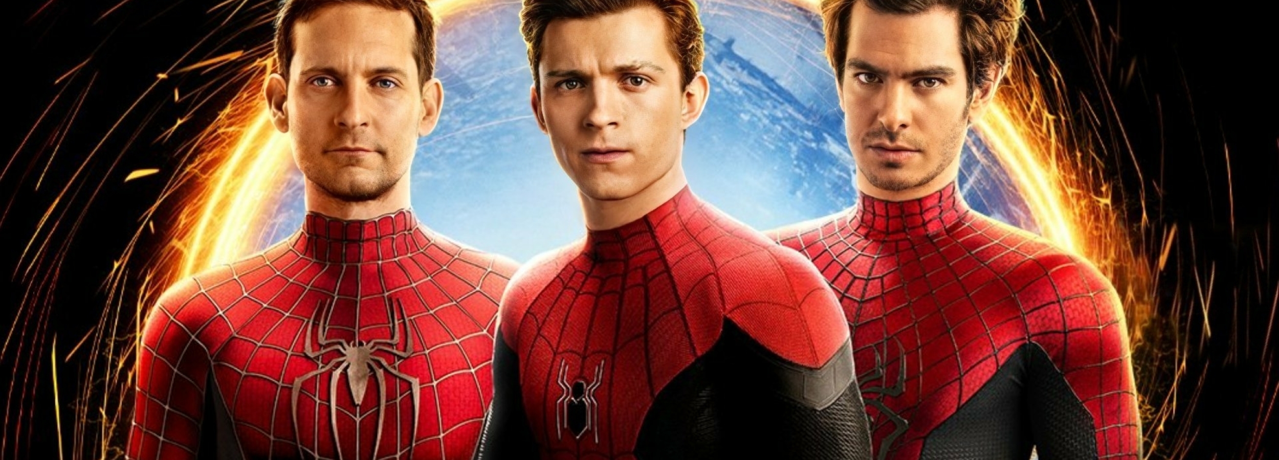 2500x900 Spider-Man No Way Home Trinity 2500x900 Resolution Wallpaper ...