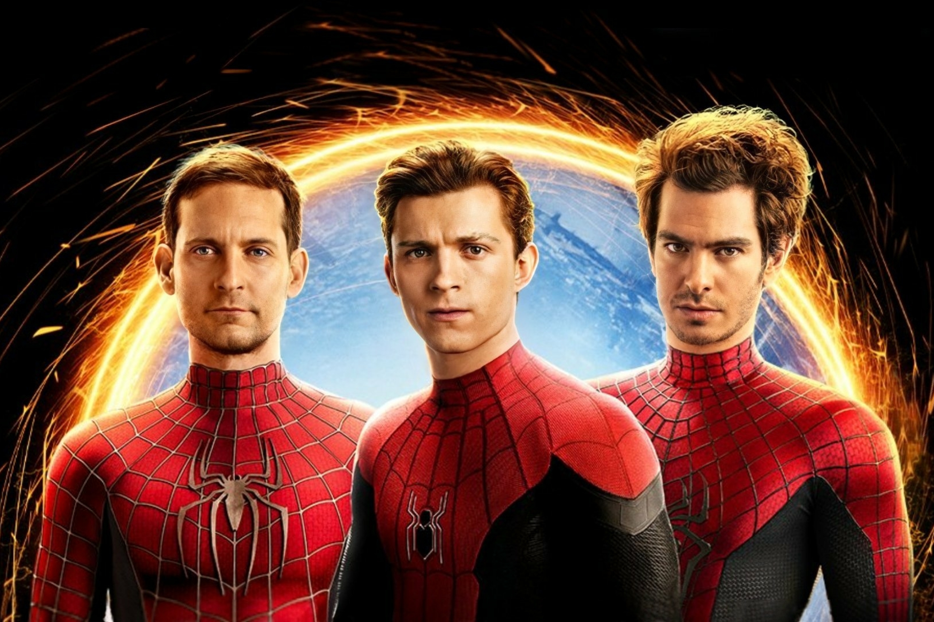 3000x2000 Spider-Man No Way Home Trinity 3000x2000 Resolution Wallpaper ...