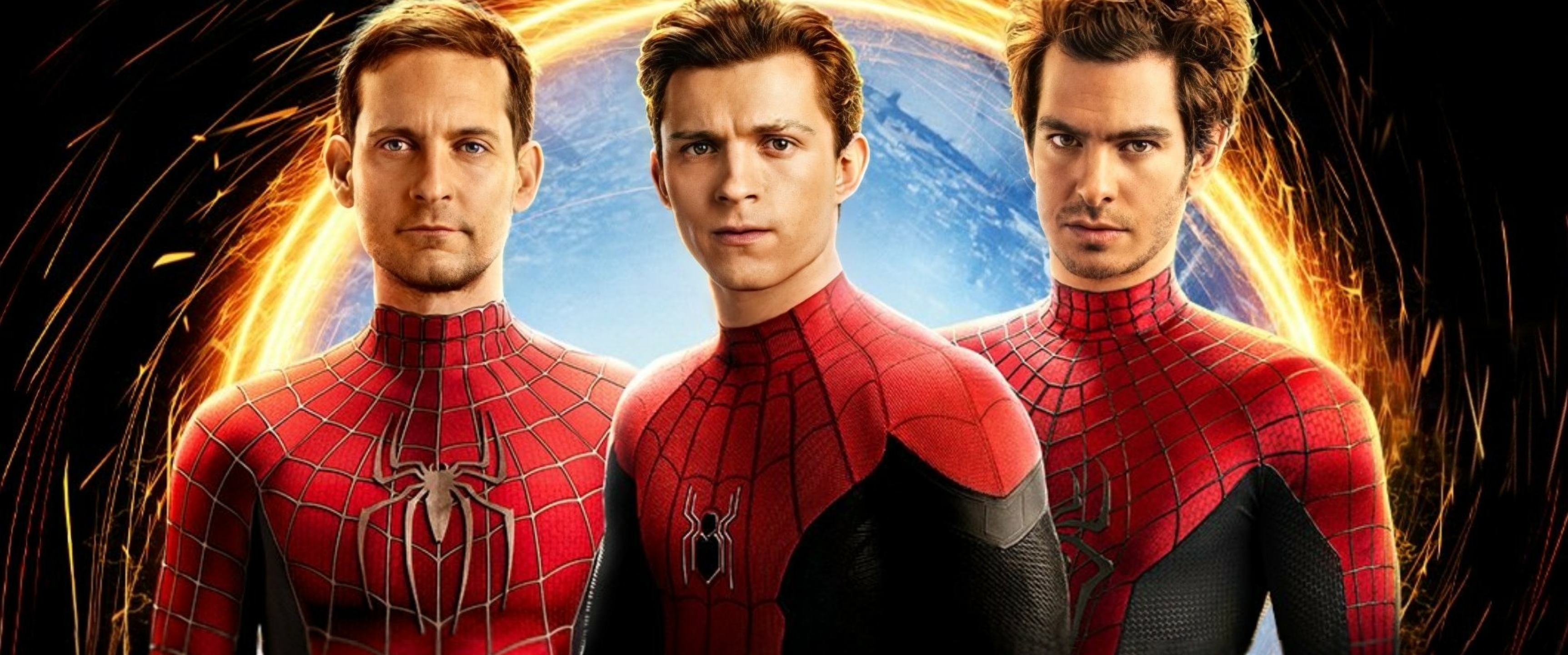 3449x1440 Resolution Spider-Man No Way Home Trinity 3449x1440 ...
