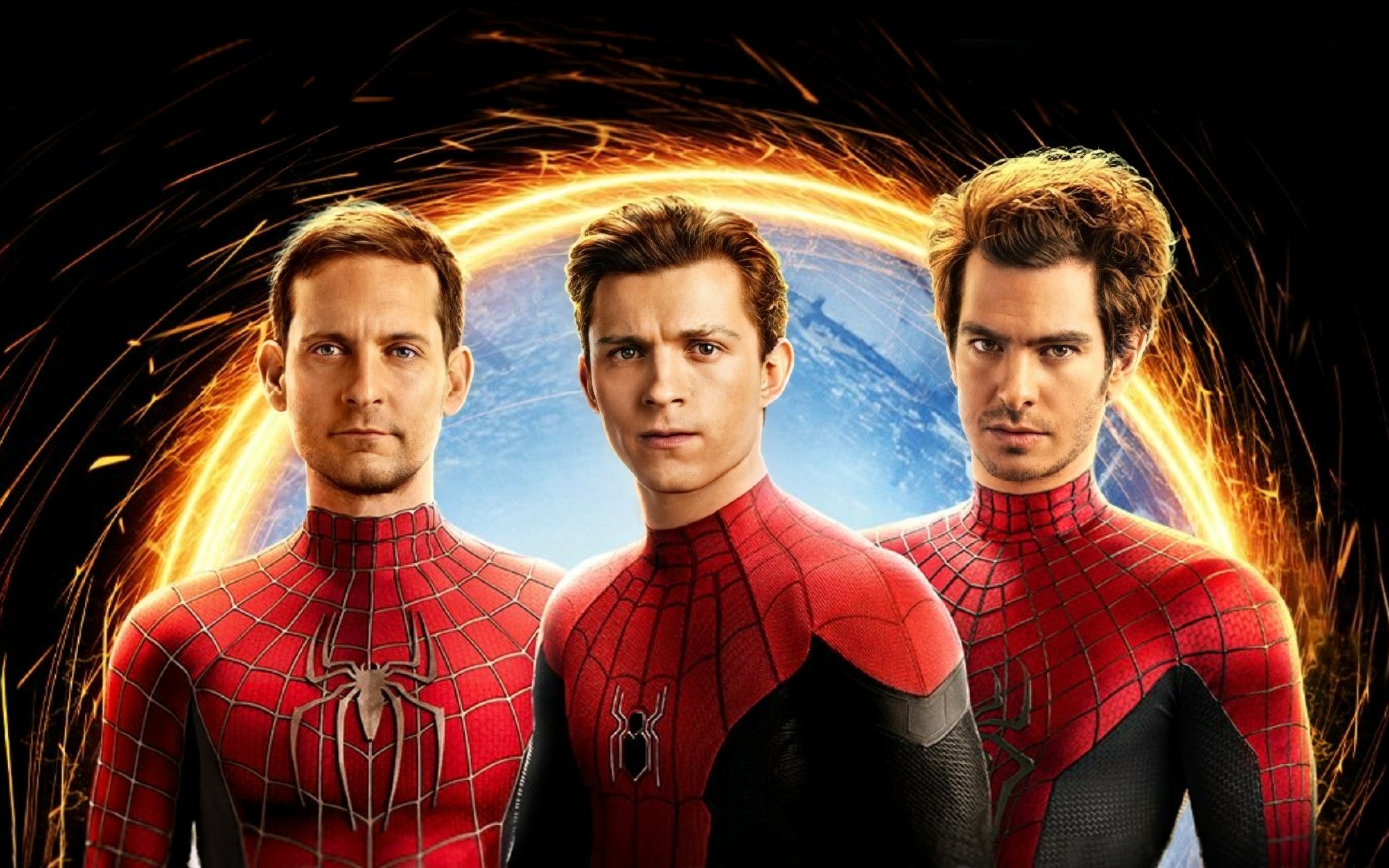 5120x3200 Spider-Man No Way Home Trinity 5120x3200 Resolution Wallpaper ...