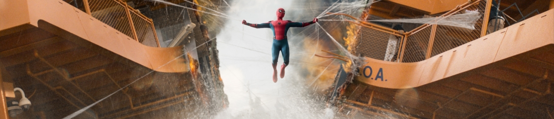 1125x243 Resolution Spiderman Homecoming Boat Fight Scene 1125x243 ...