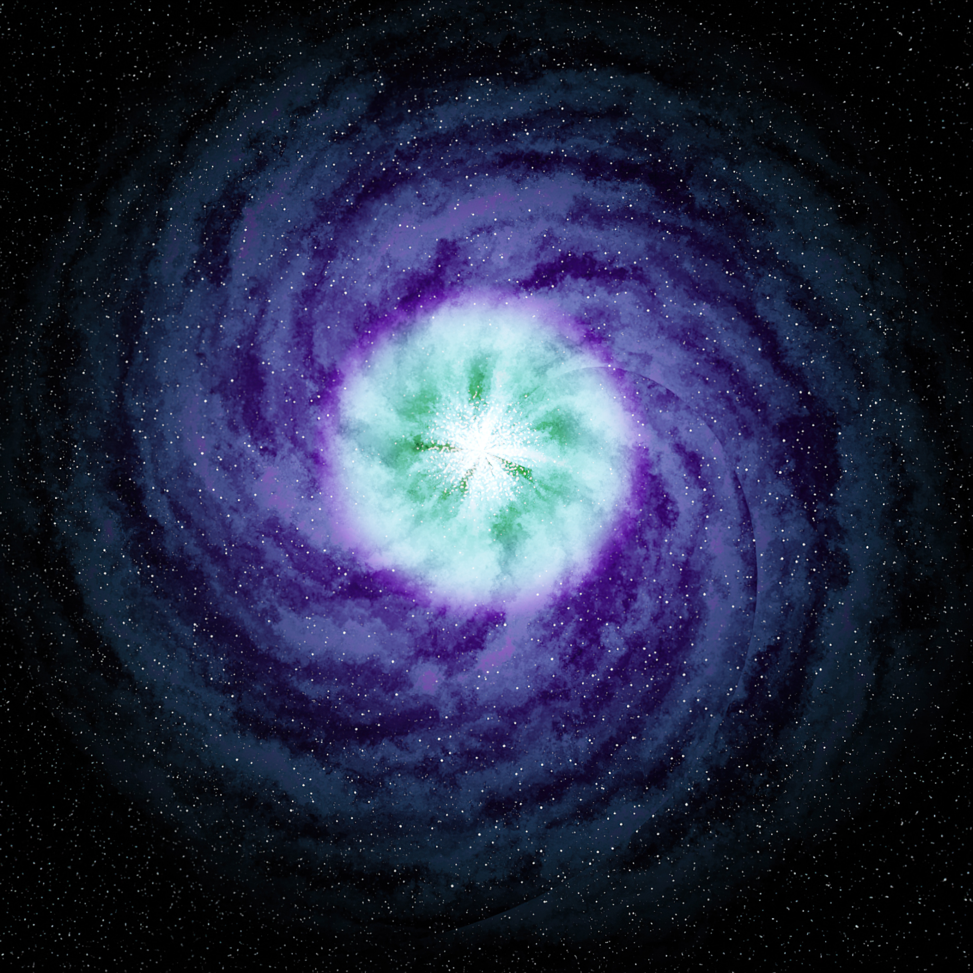 2000x2000 Resolution Spiral Galaxy Abstract 4k 2000x2000 Resolution ...