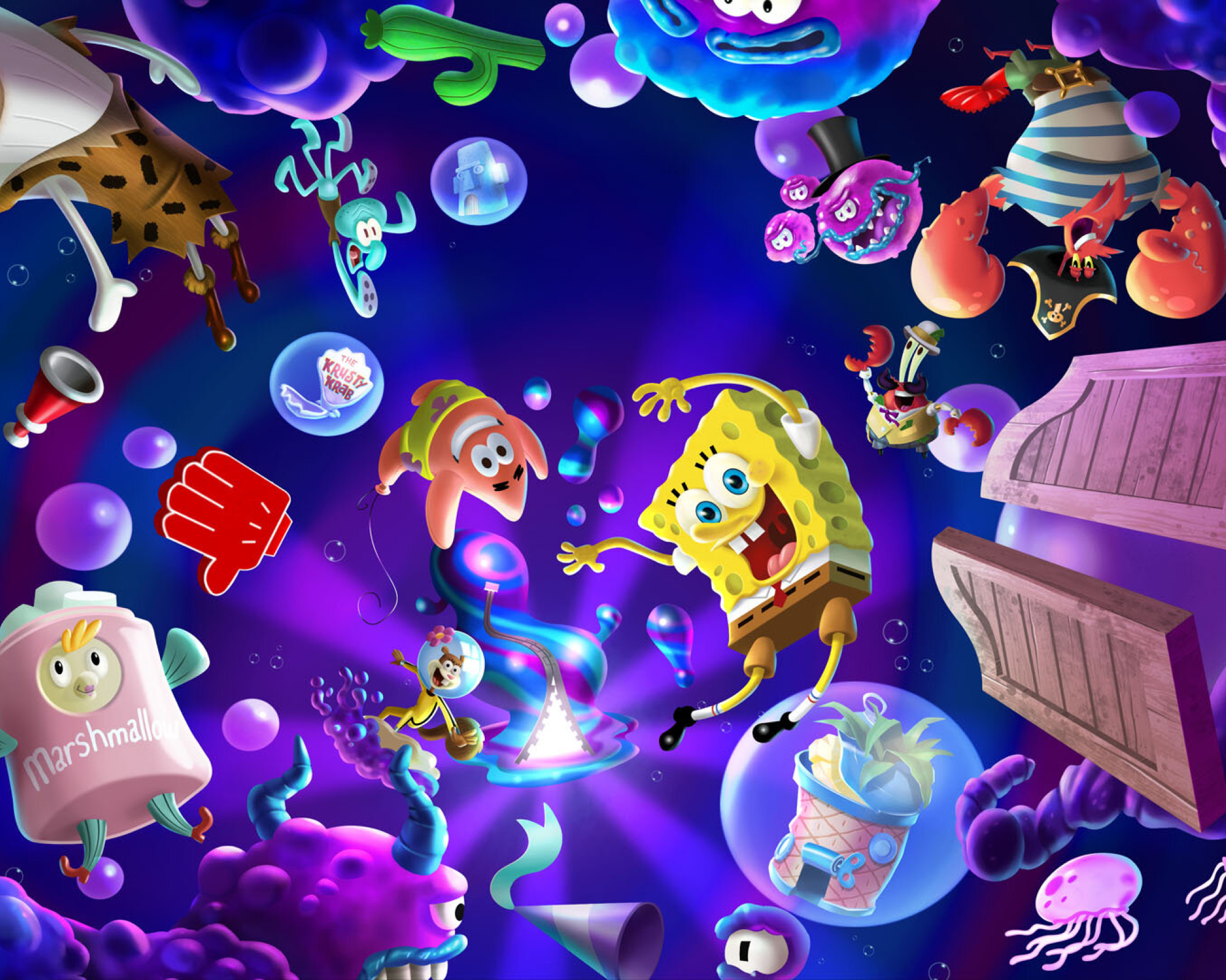2000x1599 Resolution SpongeBob SquarePants 2021 Gaming 2000x1599 ...