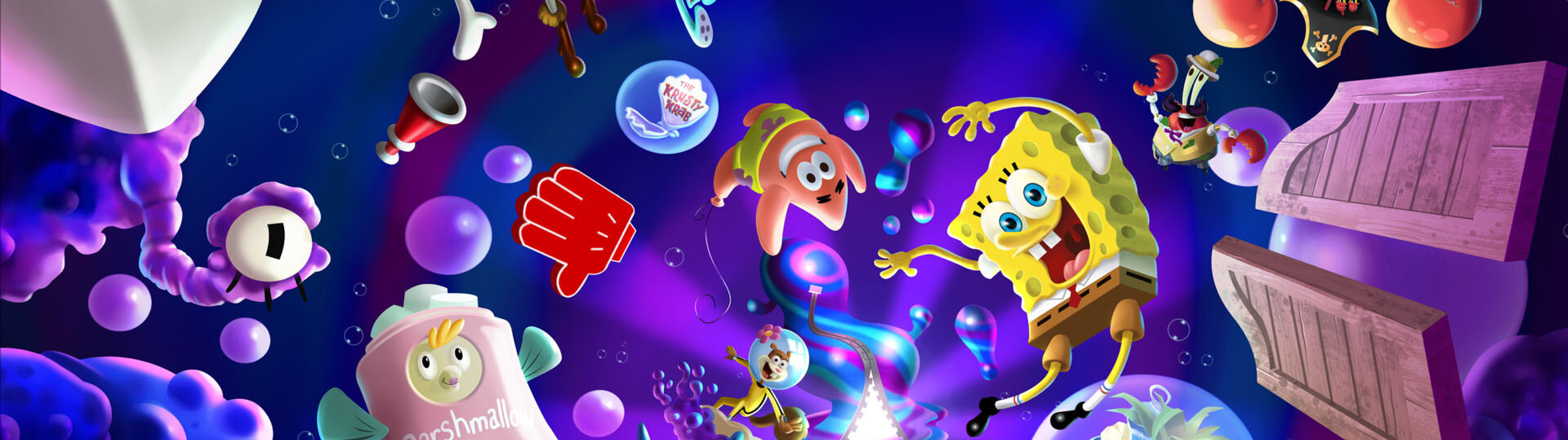 7689x2160 Resolution SpongeBob SquarePants 2021 Gaming 7689x2160 ...