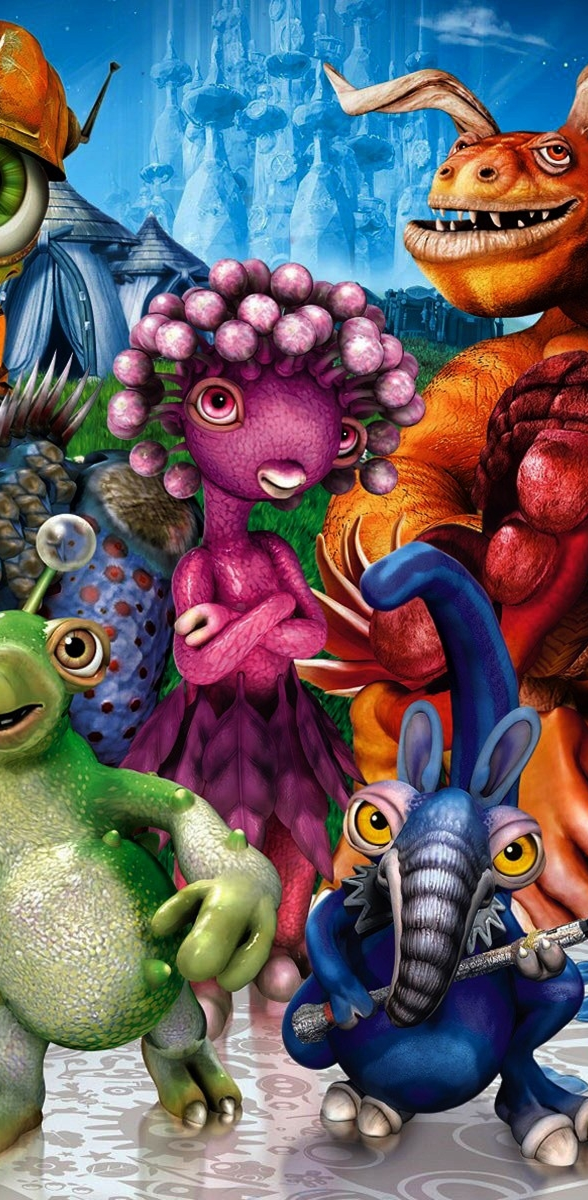 1176x2400 spore, characters, animals 1176x2400 Resolution Wallpaper, HD ...