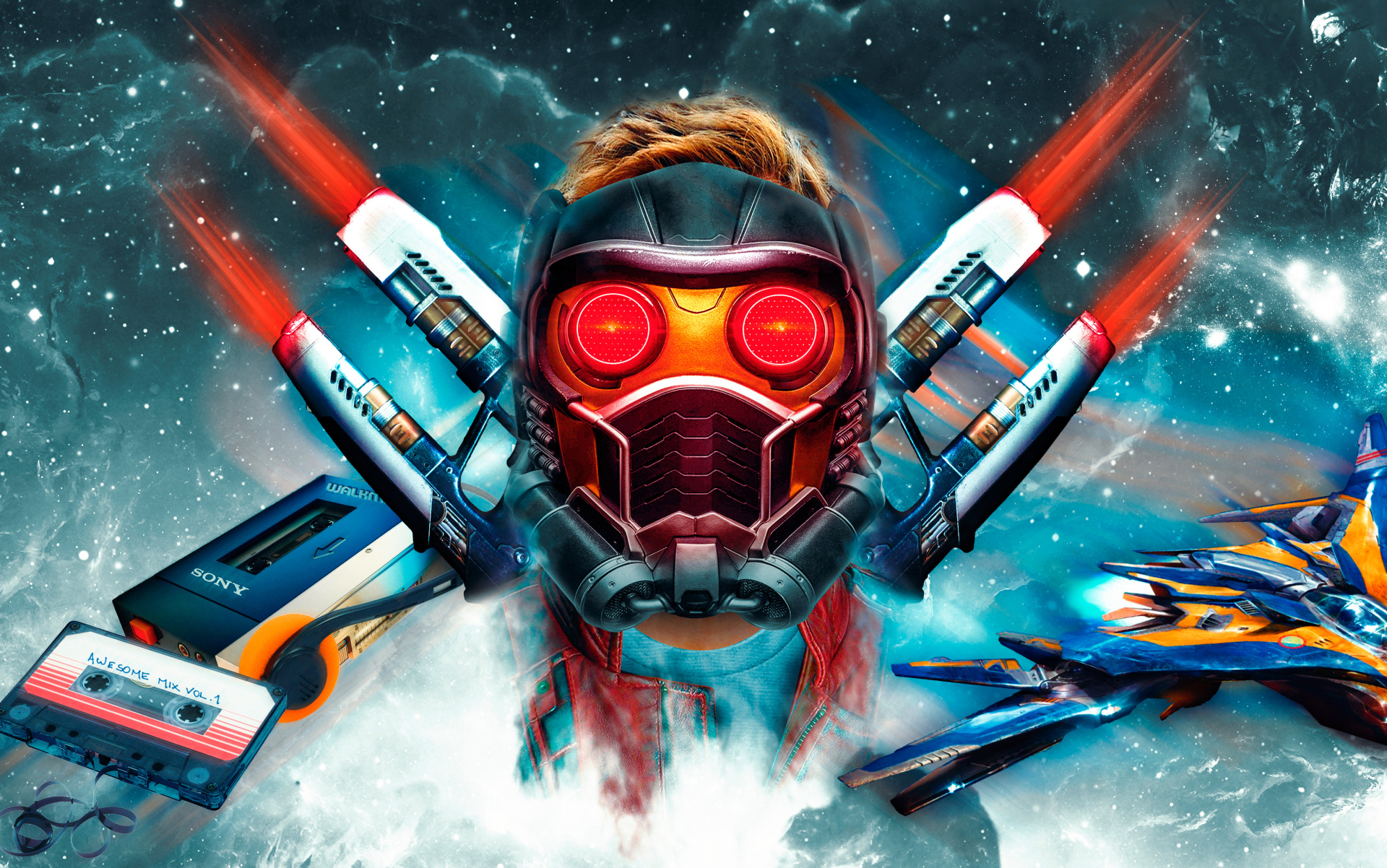1920x1202 Star Lord Guardians Of The Galaxy Art 1920x1202 Resolution ...