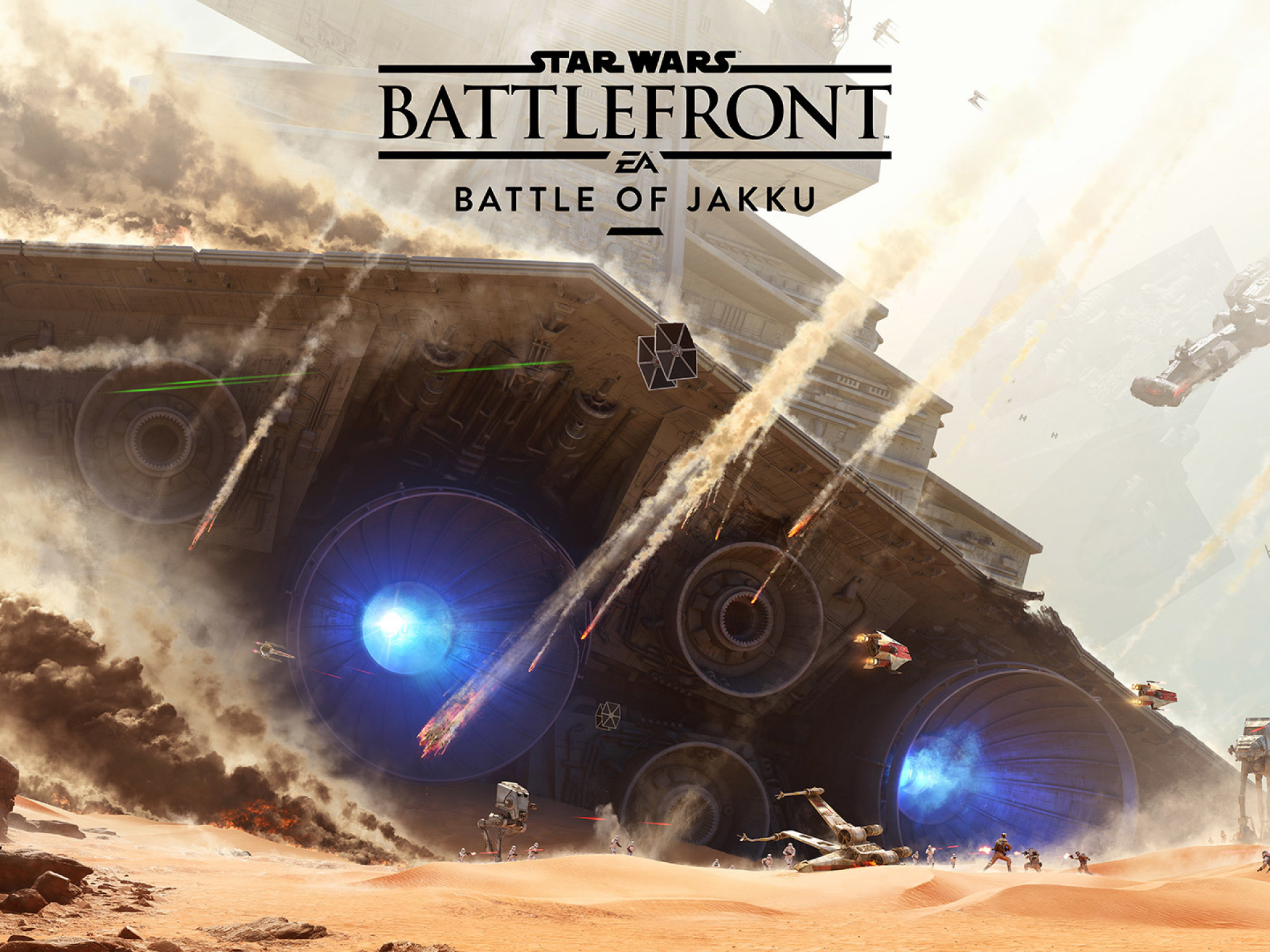 1920x1440 Resolution star wars, battlefront, battle of jakku 1920x1440 ...