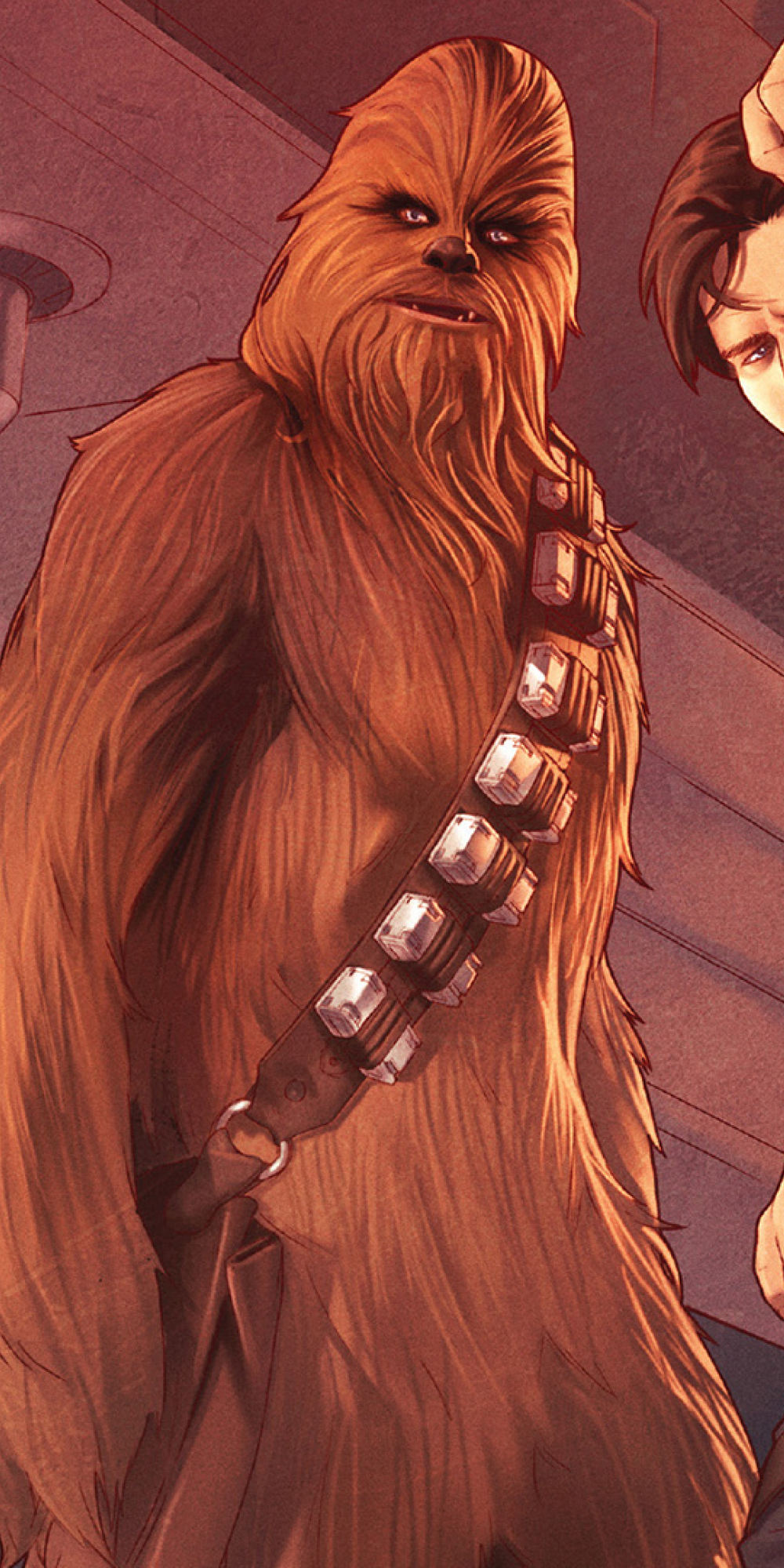 1000x2000 Resolution Star Wars Han Solo And Chewbacca 1000x2000 ...