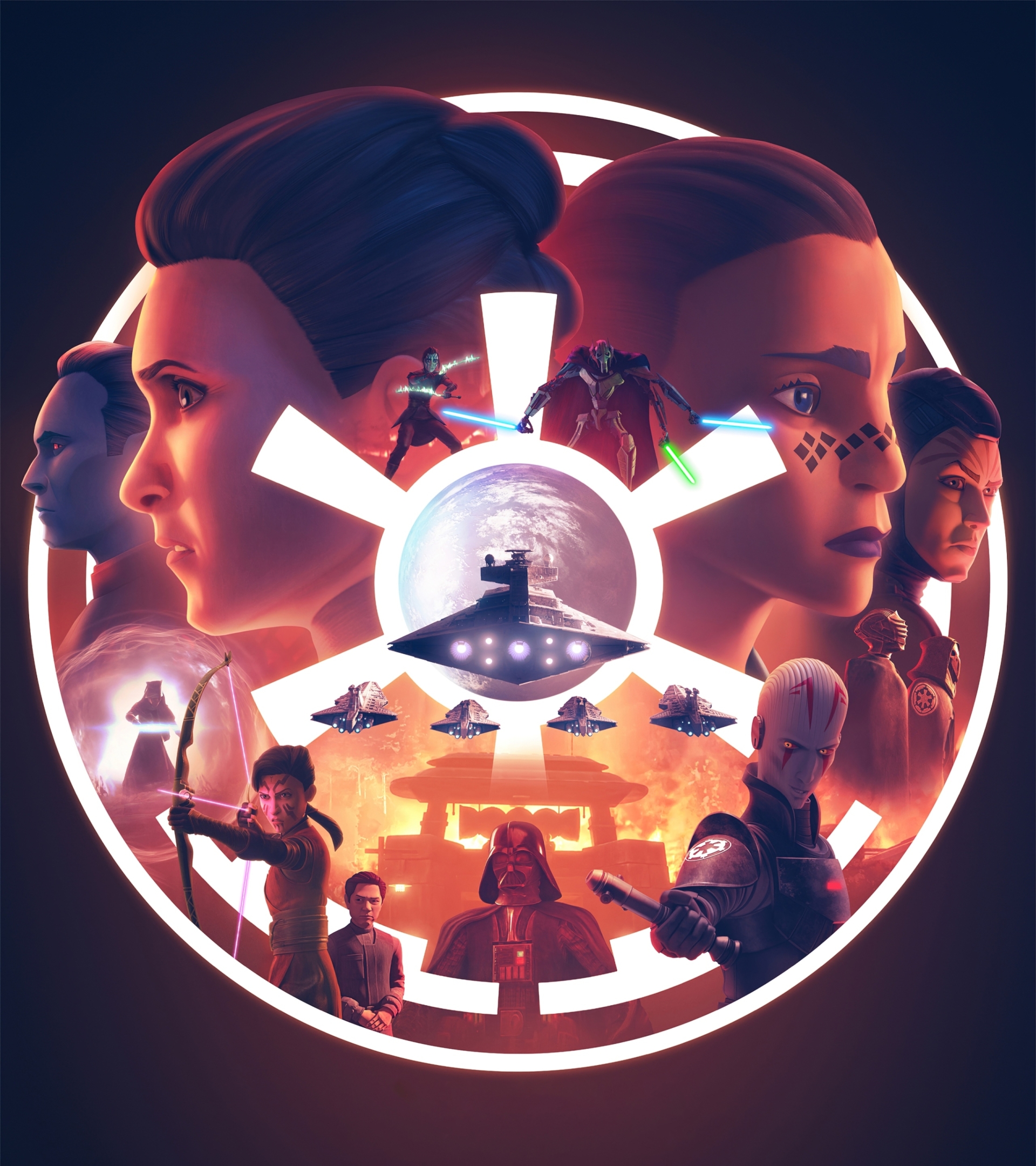 1920x2160 Resolution Star Wars Tales of the Empire Poster 1920x2160 ...