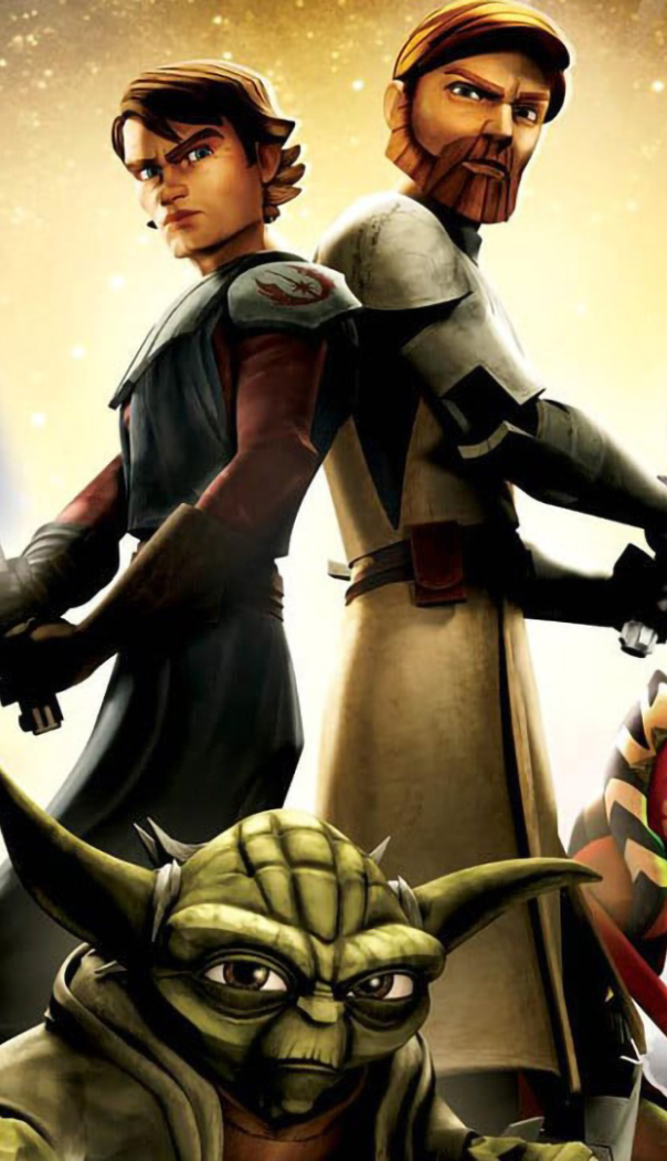 604x1050 Star Wars The Clone Wars Season 6 604x1050 Resolution ...