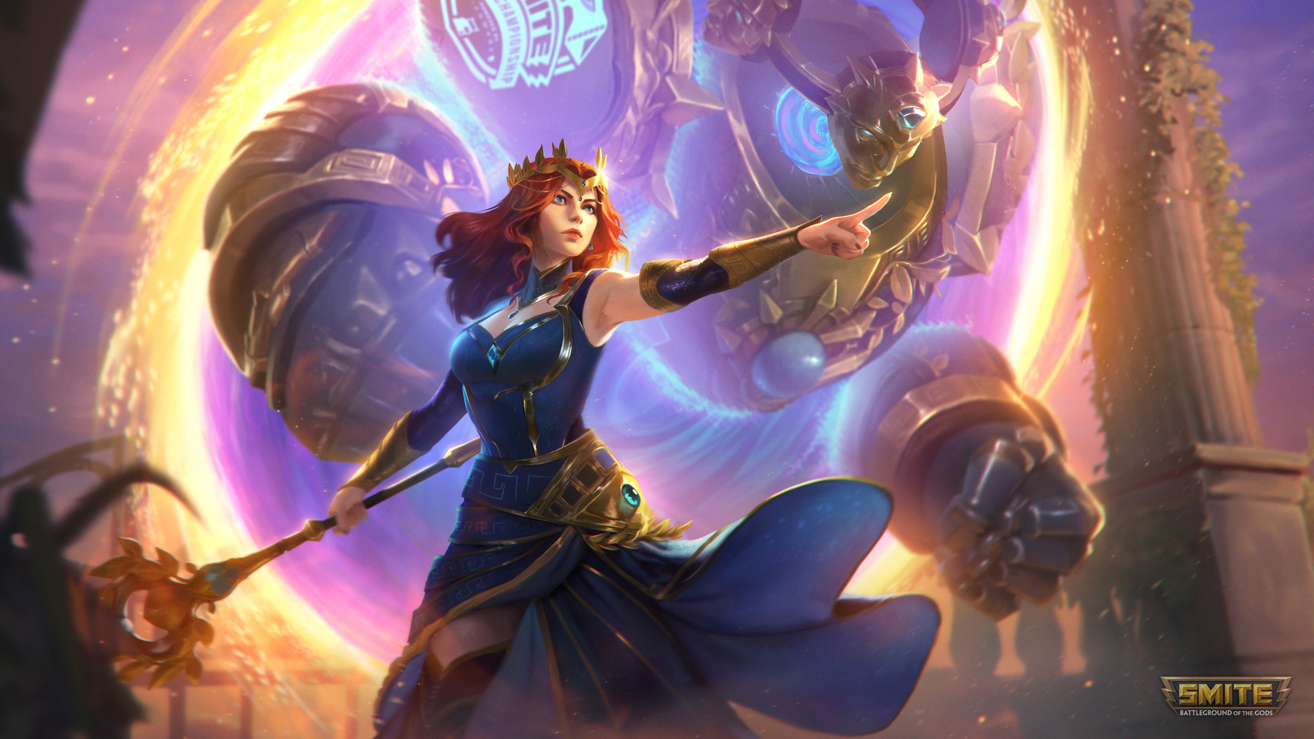 2560x1440 Resolution Starlet Hera Smite 1440P Resolution Wallpaper ...