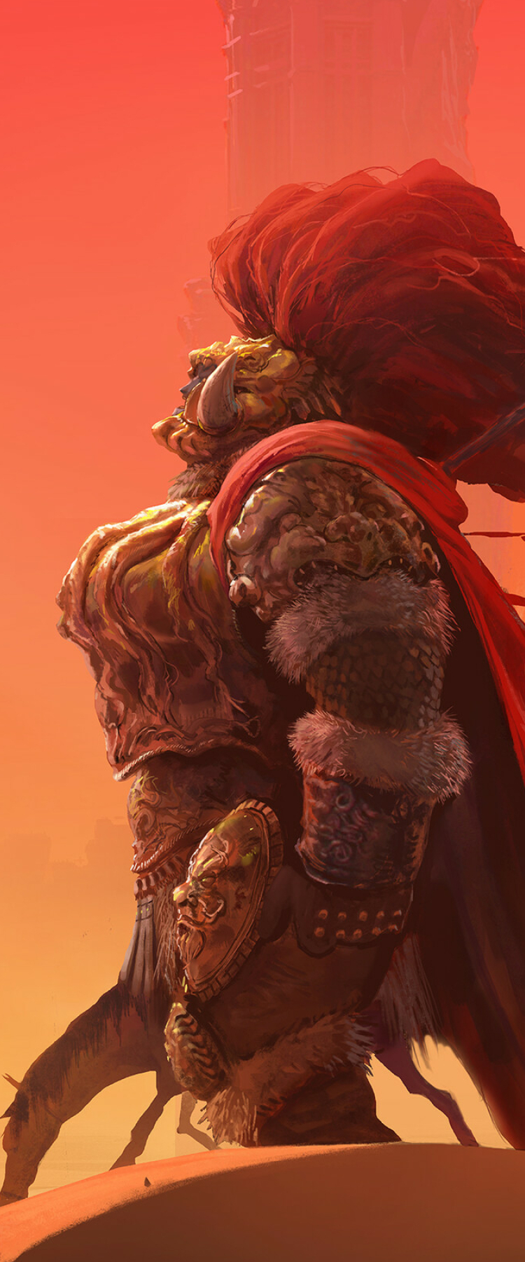 750x1800 Resolution Starscourge Radahn Concept Art 750x1800 Resolution ...