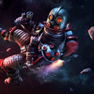 300x300 Resolution Steelhead Posing In Space Junkies Game 300x300 ...