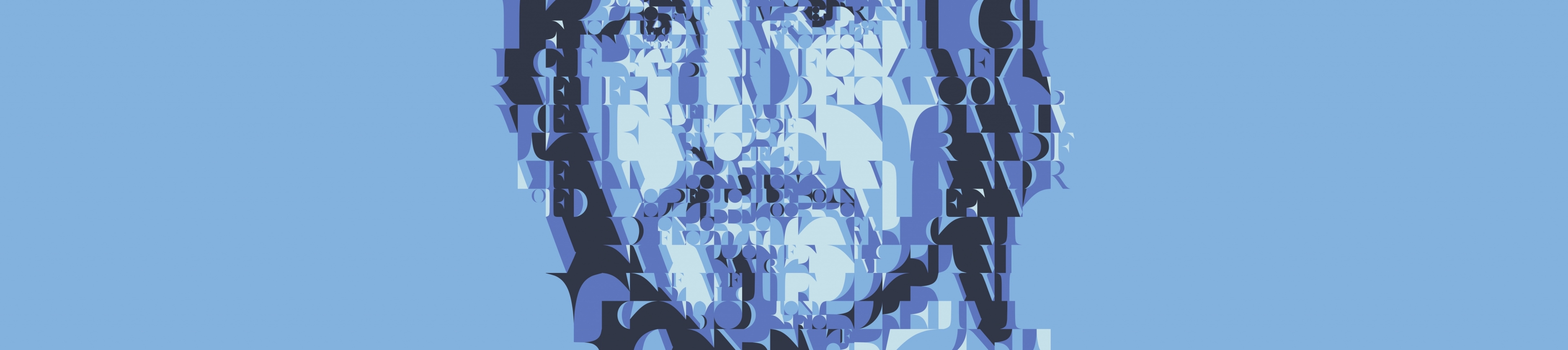 3440x768 Resolution Steve Jobs Blue Face Art 3440x768 Resolution ...