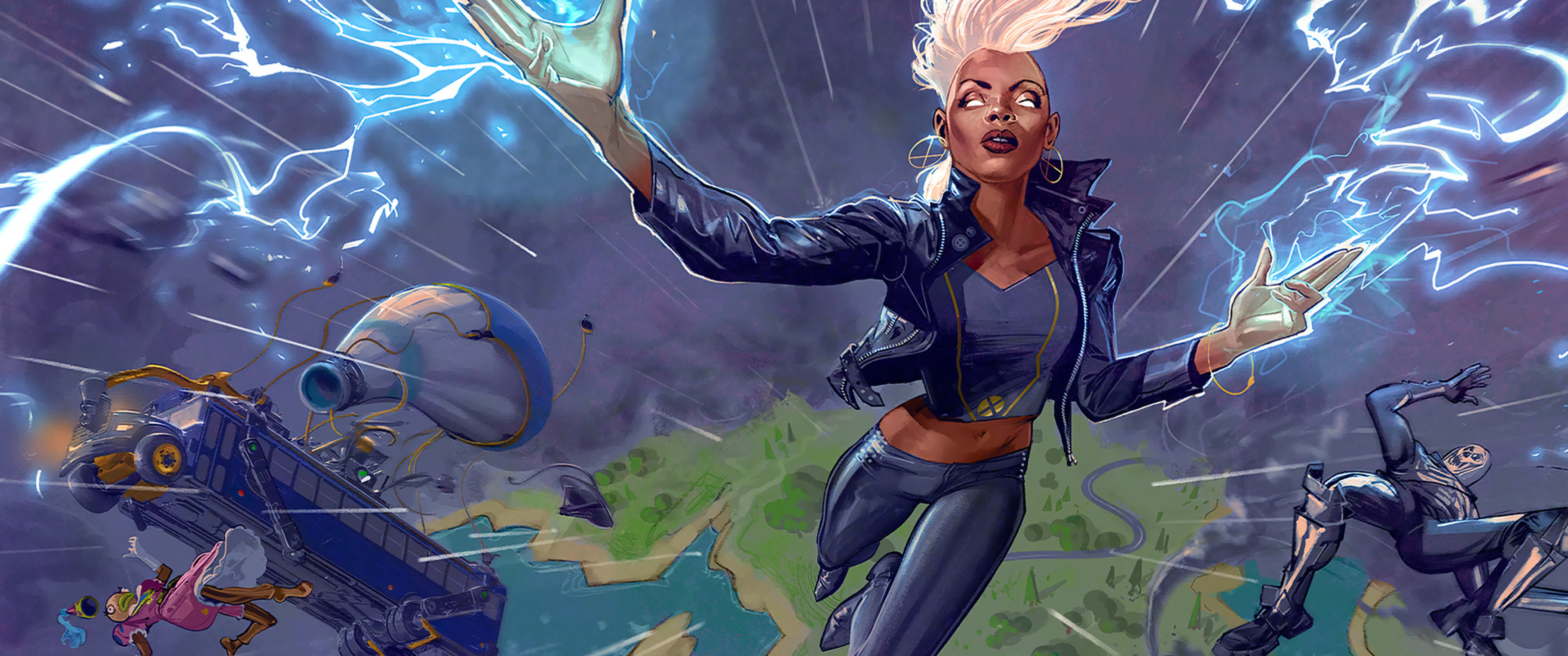 3440x1441 Storm Cool Fortnite Chapter 2 3440x1441 Resolution Wallpaper ...