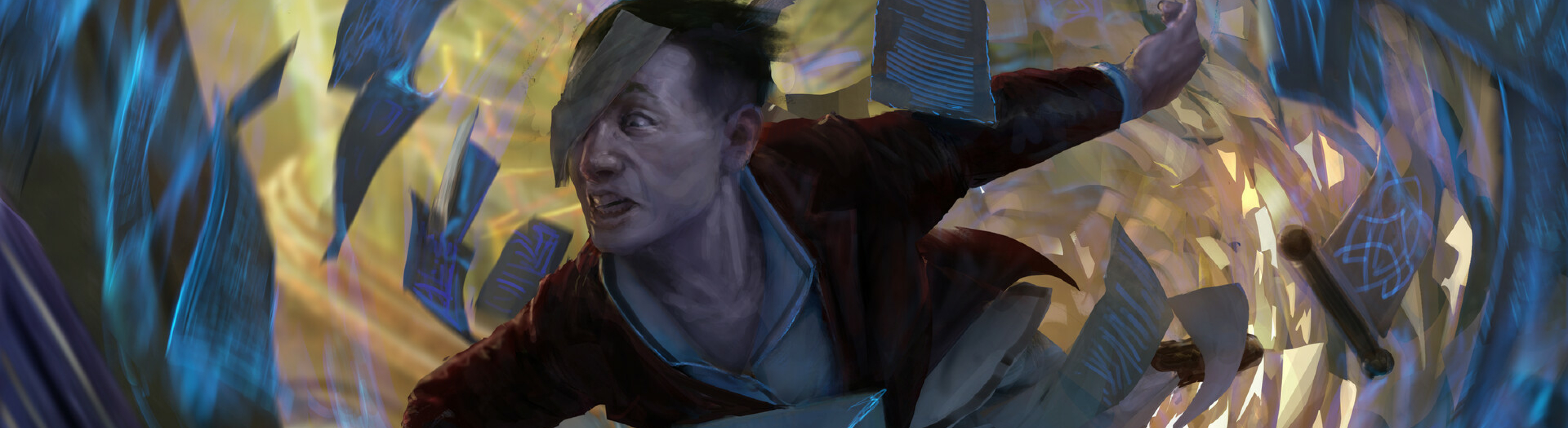 5120x1400 Resolution Storm of Forms HD Magic The Gathering 5120x1400 ...