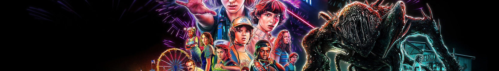 1668x238 Resolution Stranger Things Season 3 Poster 1668x238 Resolution ...