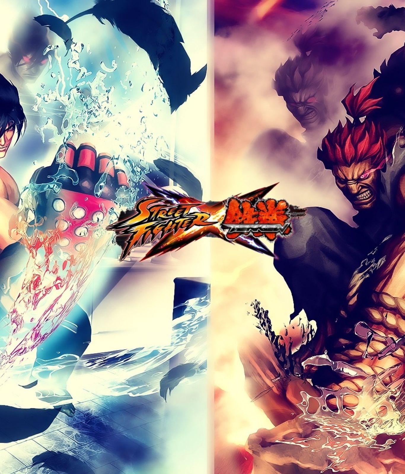1366x1600 Resolution street fighter x tekken, characters, muscles ...