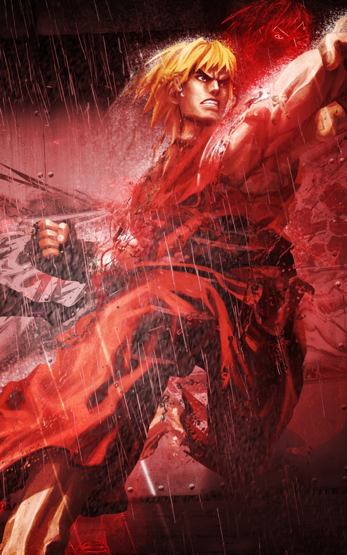 1200x1920 Resolution street fighter x tekken, ken, character 1200x1920 ...