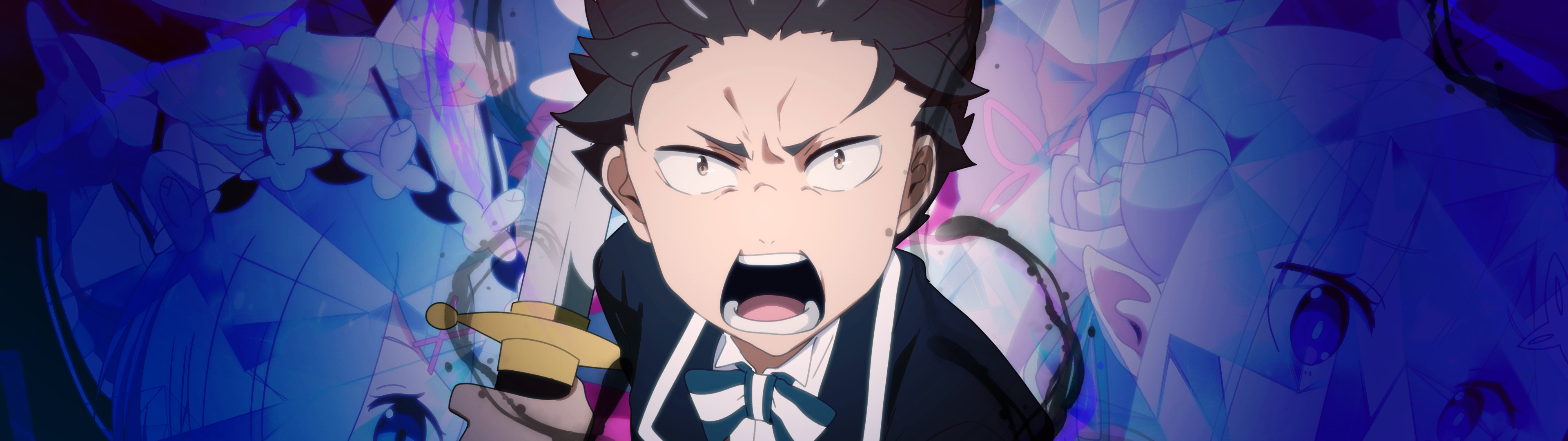3840x1080 Resolution Subaru Natsuki 4K Re:ZERO -Starting Life In ...