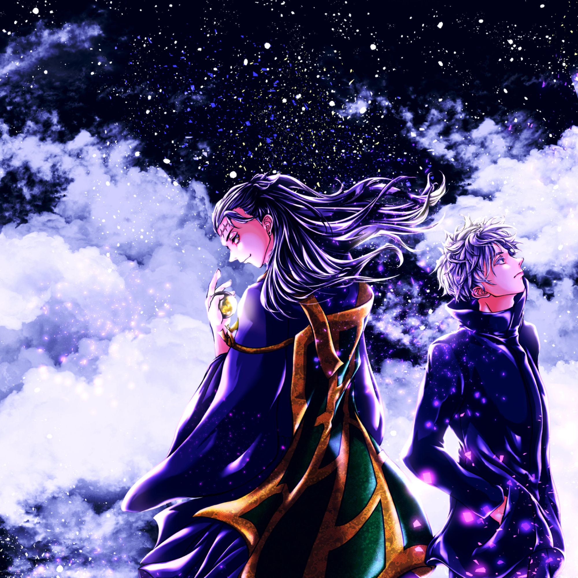 2000x2000 Resolution Suguru Geto Satoru Gojo HD Jujutsu Kaisen ...