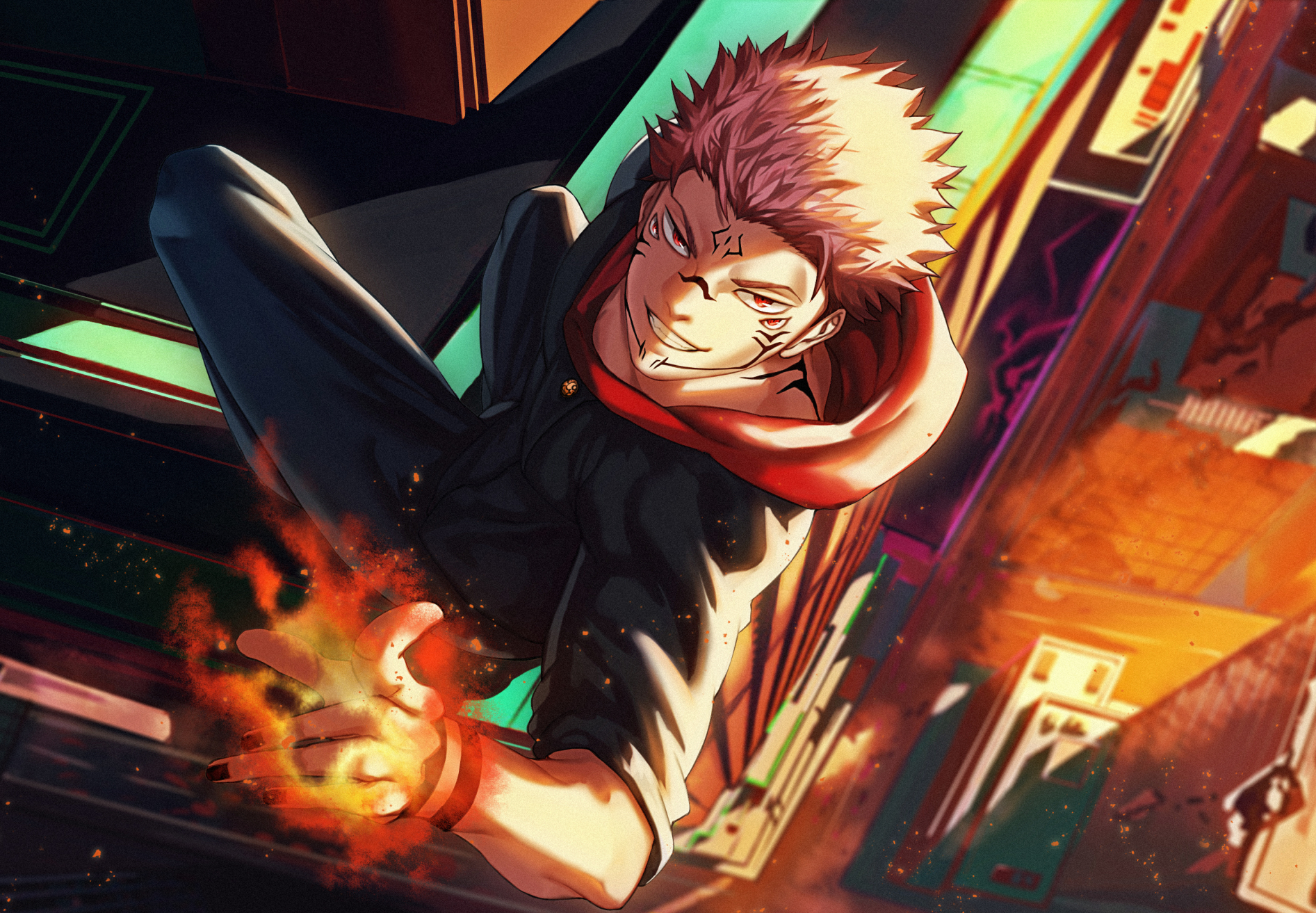 1893x1313 Sukuna HD New Jujutsu Kaisen 1893x1313 Resolution Wallpaper ...