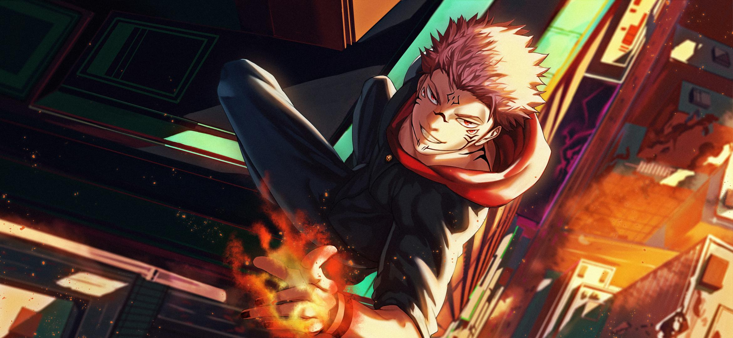 2340x1080 Sukuna HD New Jujutsu Kaisen 2340x1080 Resolution Wallpaper ...