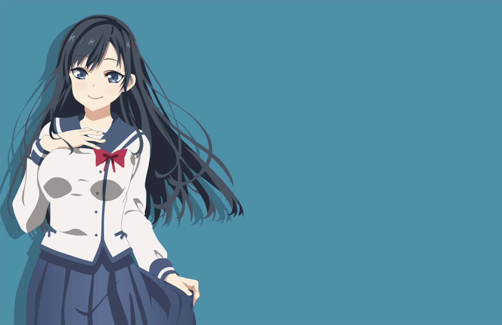 1676x1085 Resolution Sumireko Sanshokuin Minimal 1676x1085 Resolution ...