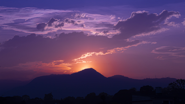 640x360 Resolution Sunset 4k Mountain Photography 2021 640x360 ...