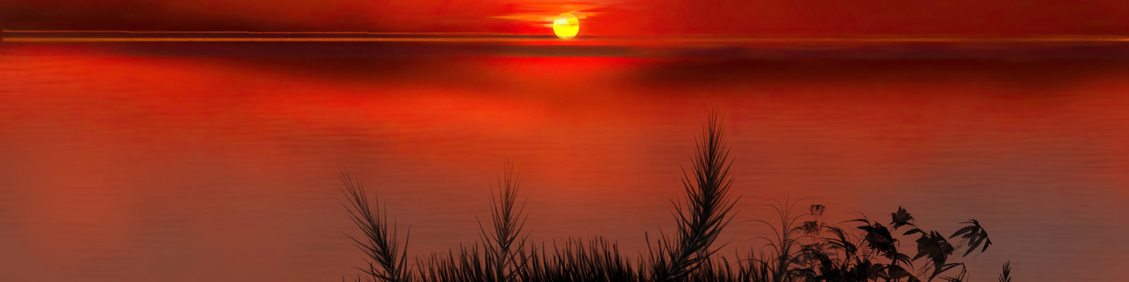 1600x400 Resolution Sunset Digital Art 4k 1600x400 Resolution Wallpaper ...