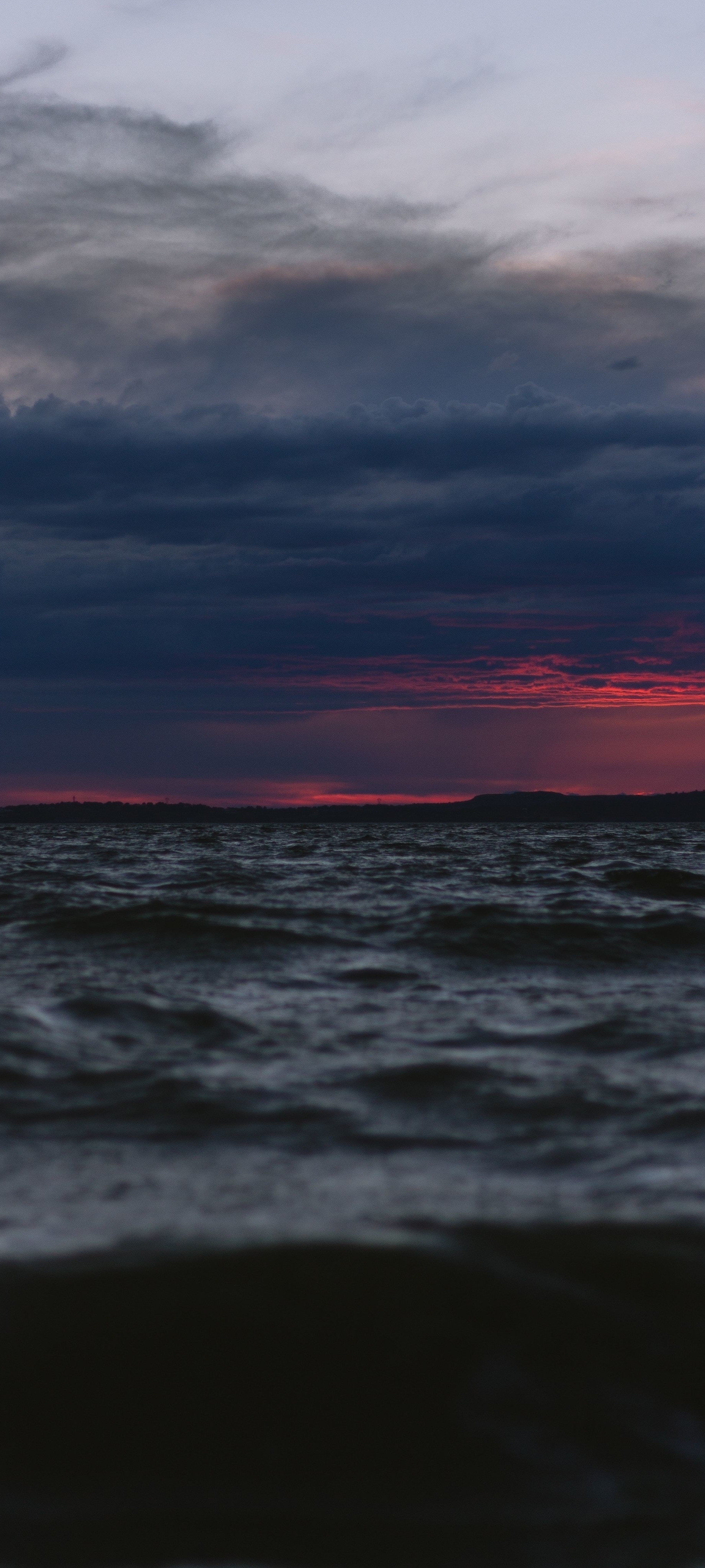 1840x4089 Resolution Sunset In Black Sea 1840x4089 Resolution Wallpaper ...