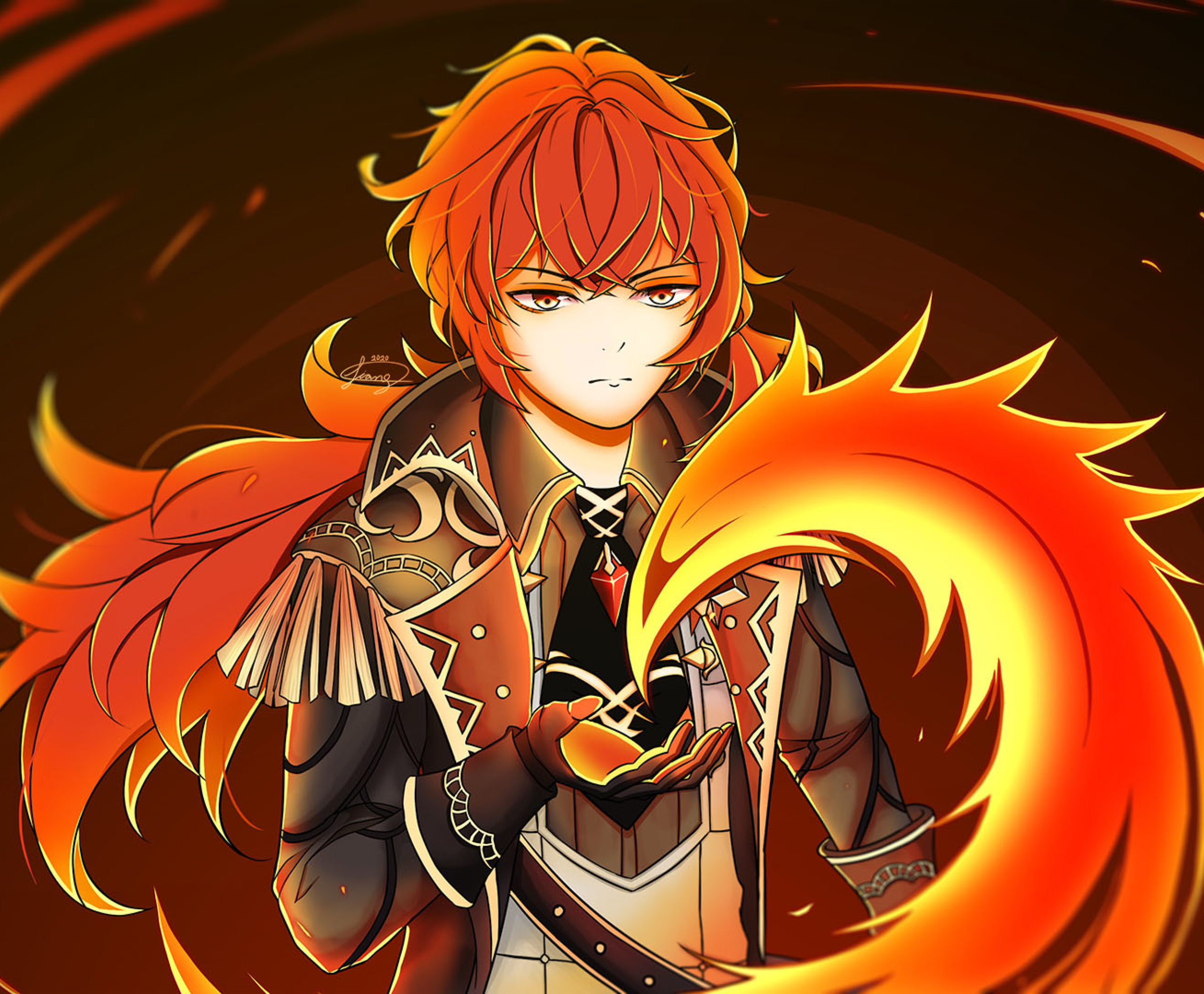 2520x2080 Resolution Super Diluc Genshin Impact 2520x2080 Resolution ...