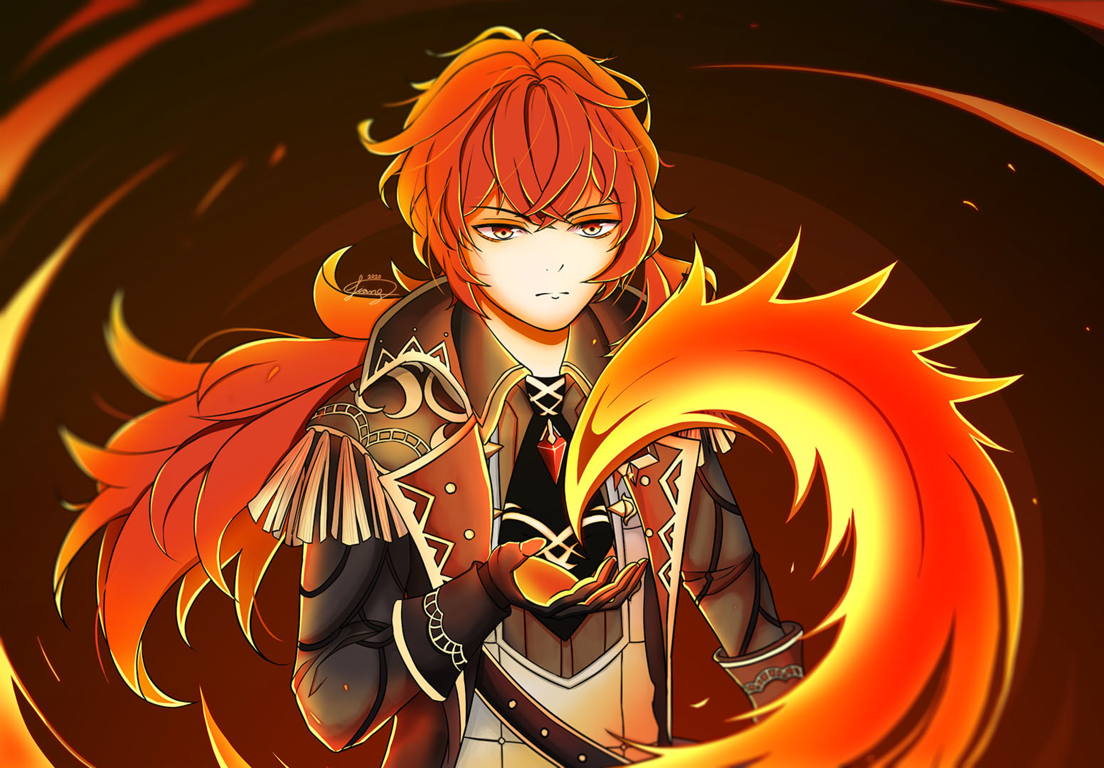 4223x2938 Resolution Super Diluc Genshin Impact 4223x2938 Resolution ...