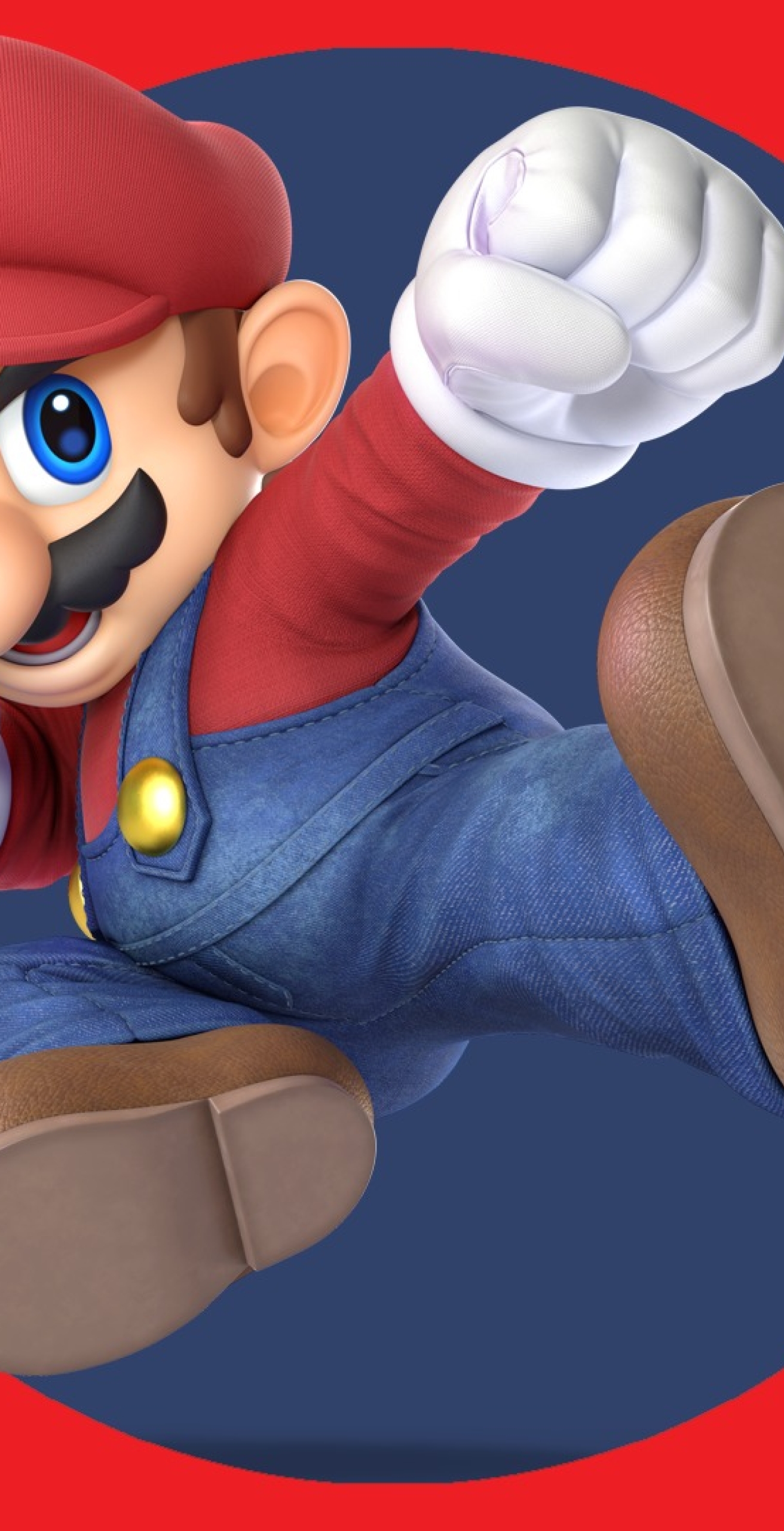 1312x2560 Resolution Super Mario - Super Smash Bros. Ultimate 1312x2560 ...