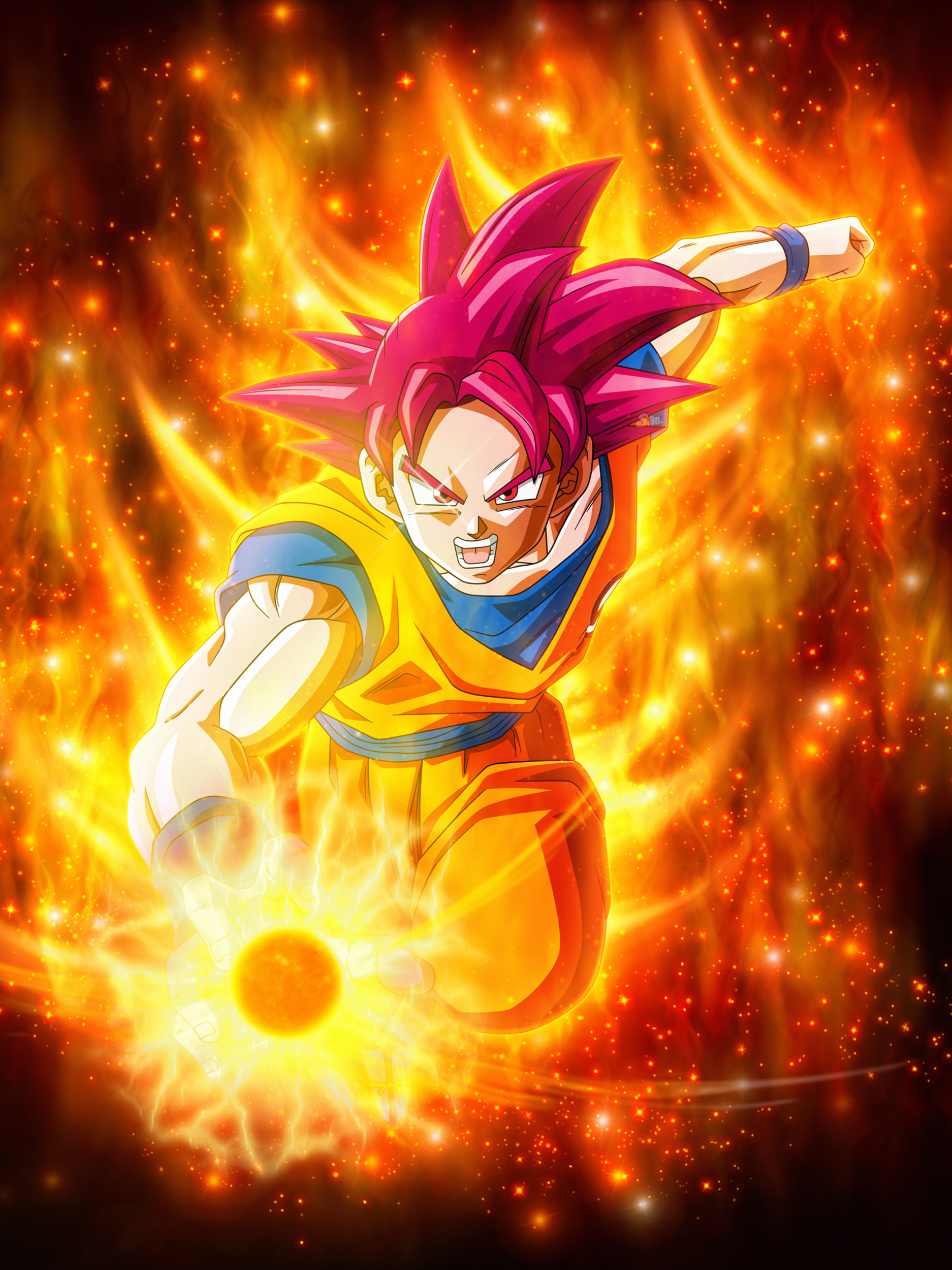 1650x2200 Resolution Super Saiyan God Dragon Ball Super Super 1650x2200 ...