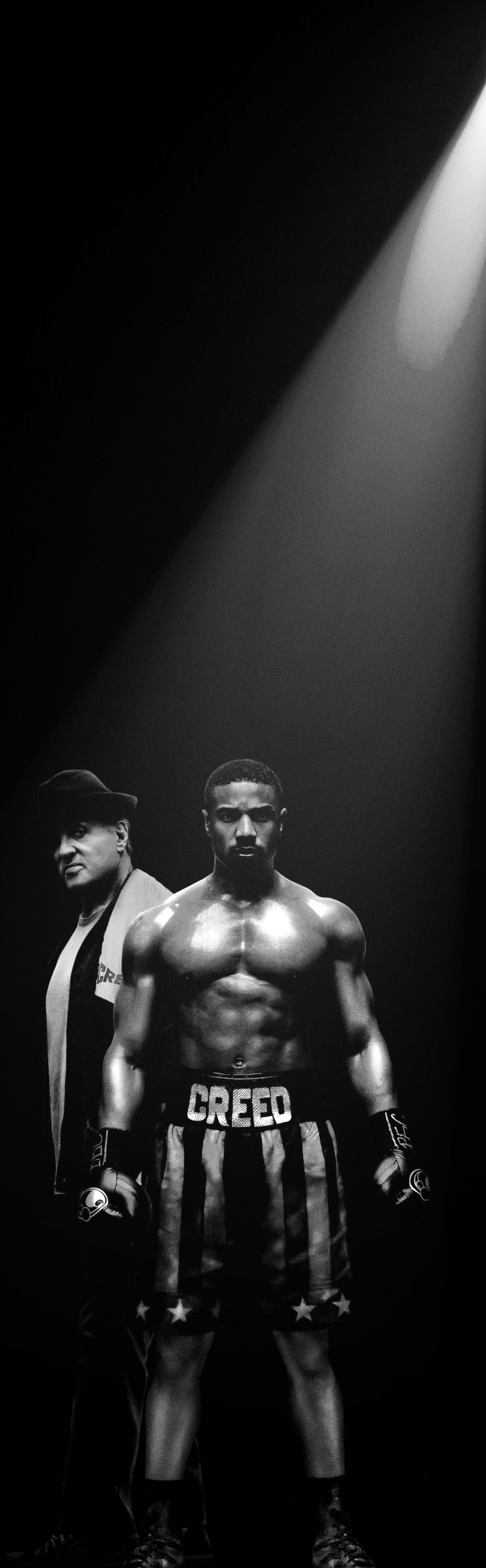 900x2900 Sylvester Stallone and Michael Jordan in Creed 2 Poster ...