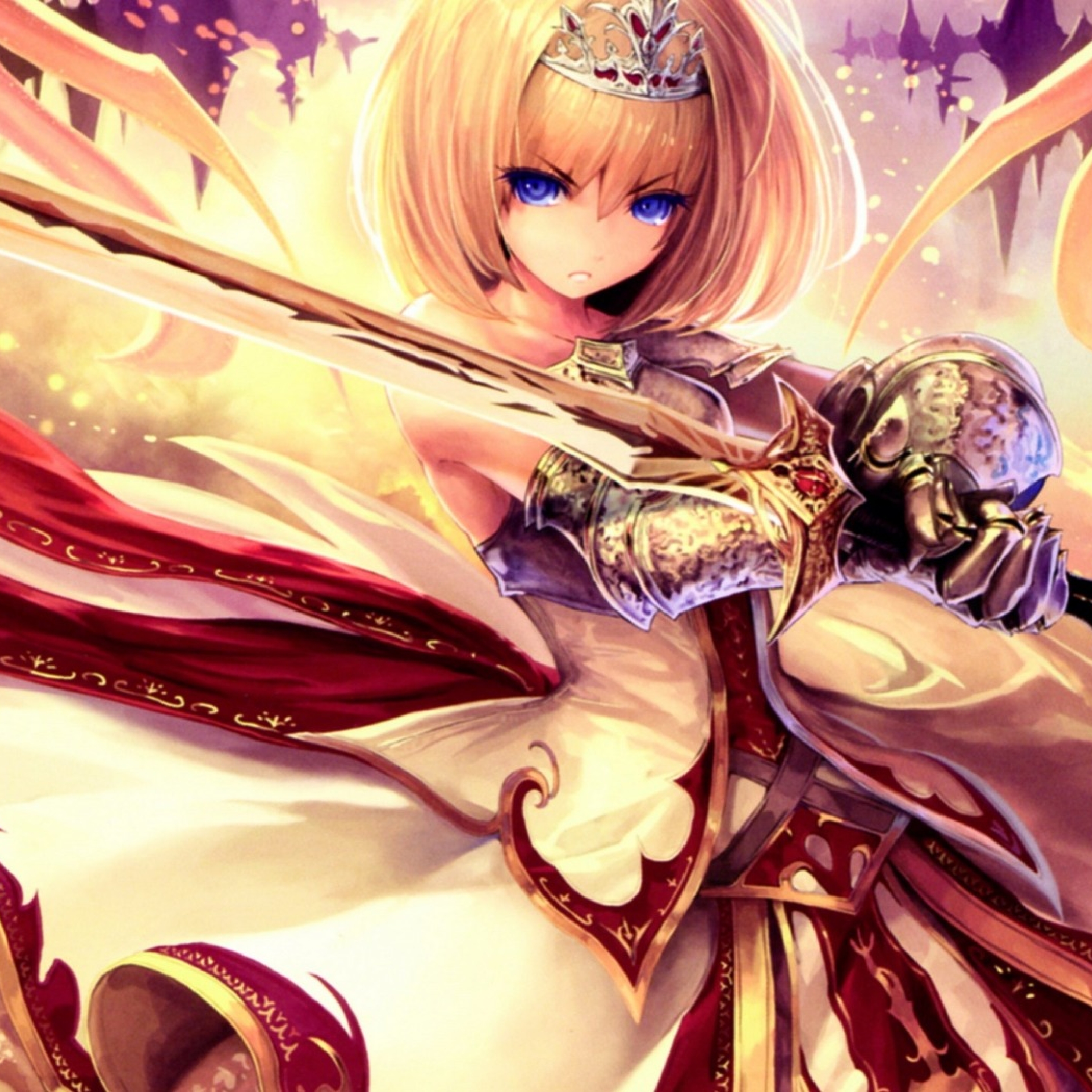 2932x2932 tachikawa mushimaro, bimo, shingeki no bahamut Ipad Pro ...