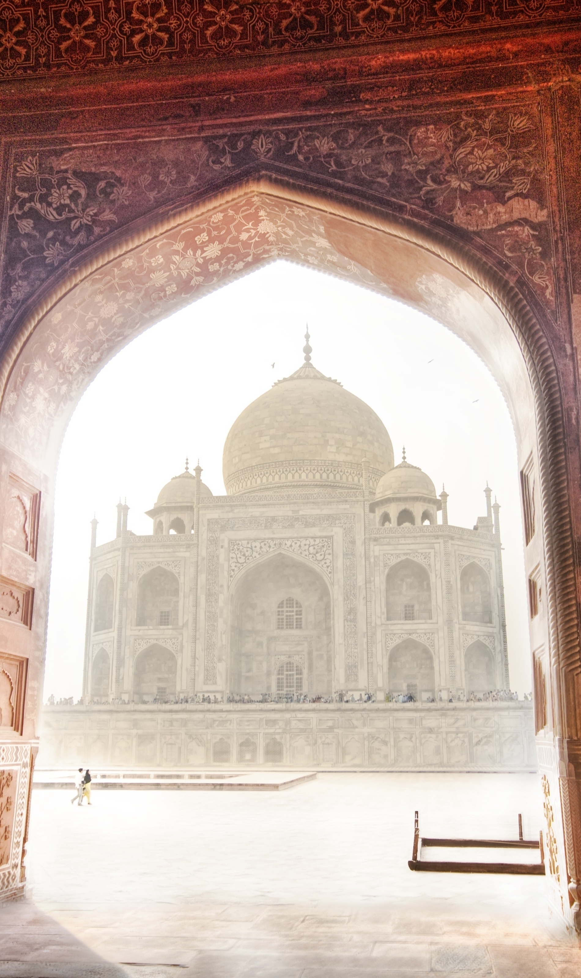 Wallpaper Masjid Taj Mahal