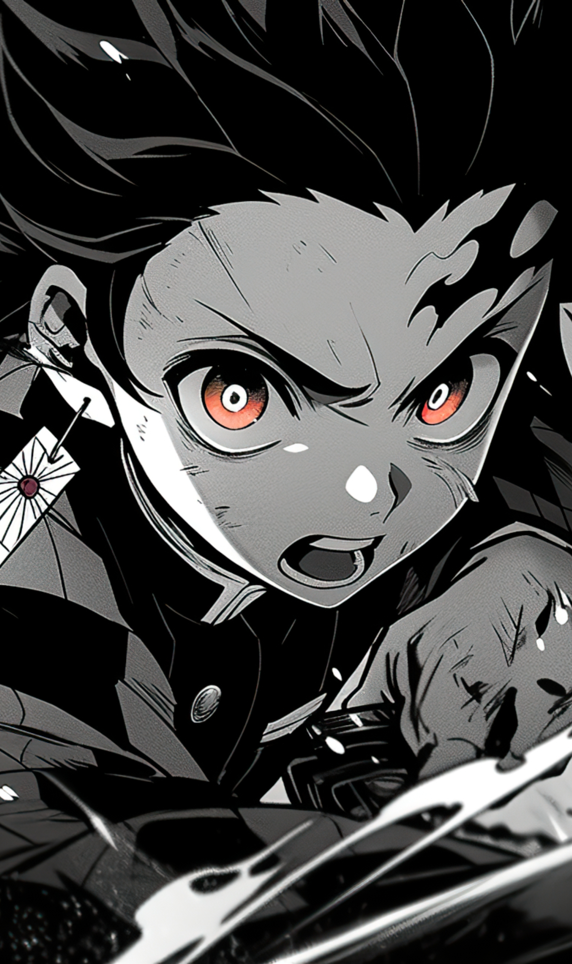 1900x3200 Resolution Tanjiro Kamado Manga Art 1900x3200 Resolution ...