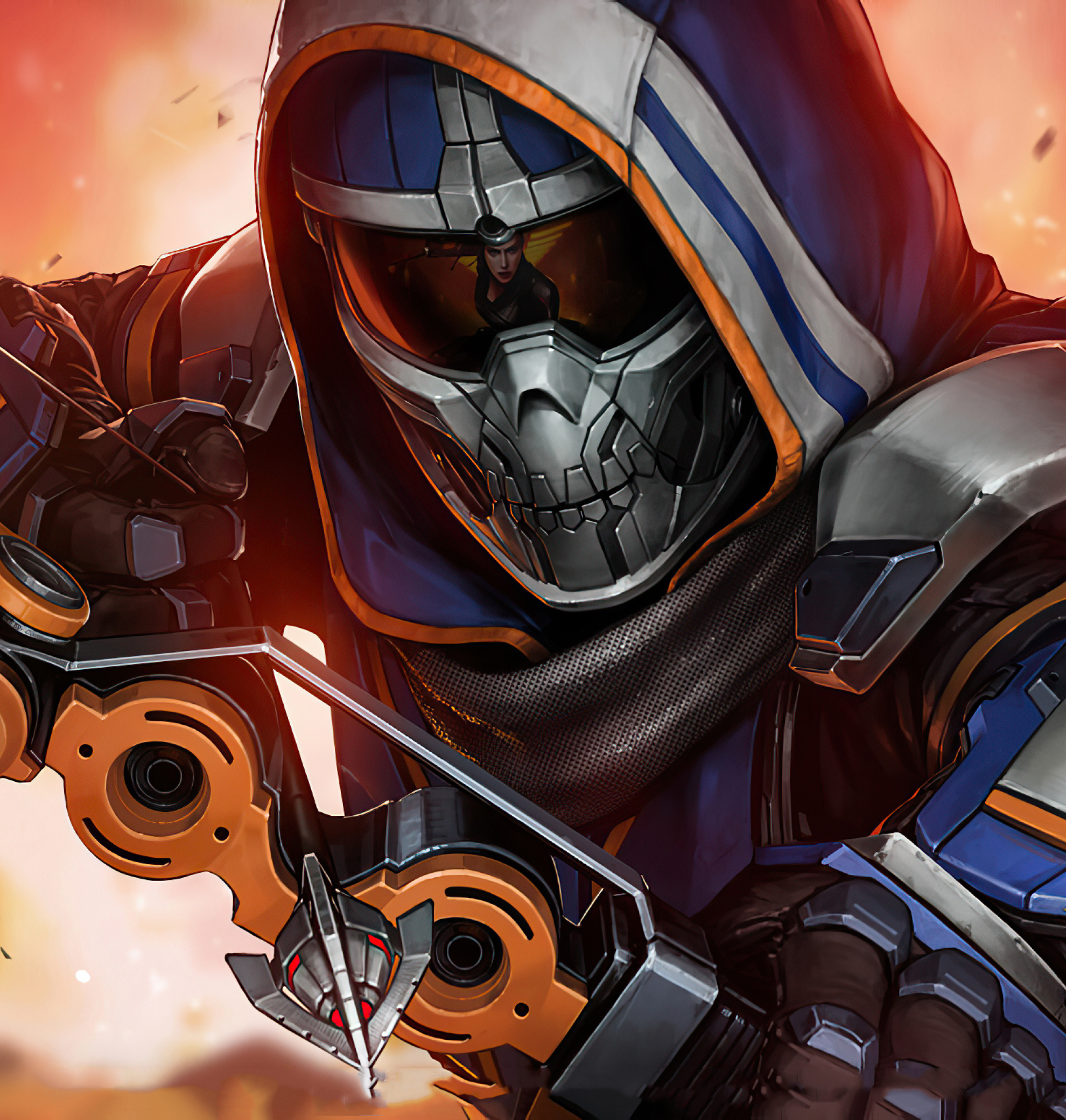 1980x2080 Taskmaster Marvel Future Fight 1980x2080 Resolution Wallpaper ...