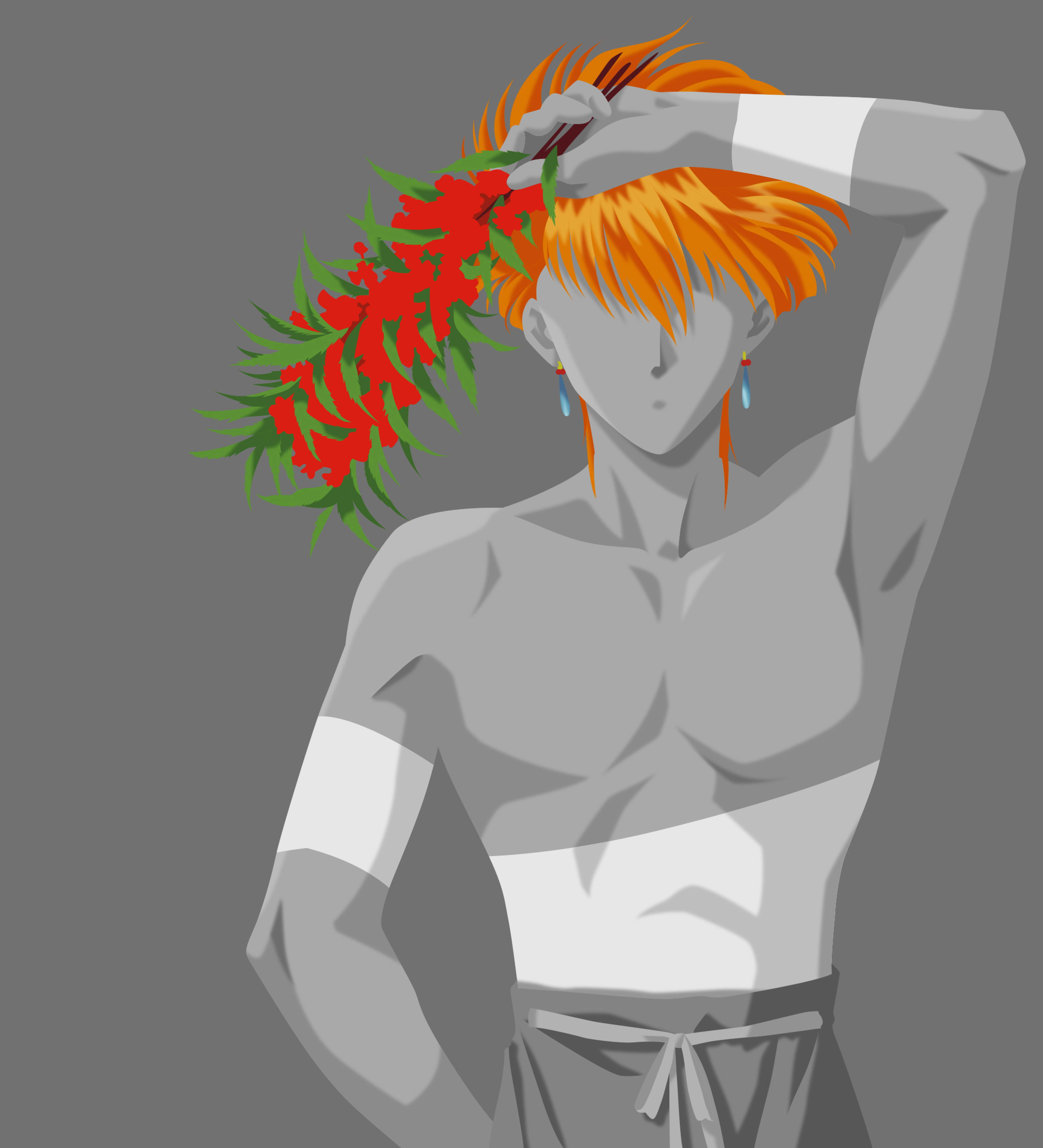 3980x4380 Resolution Tasuki Fushigi Yuugi 4K Art 3980x4380 Resolution ...