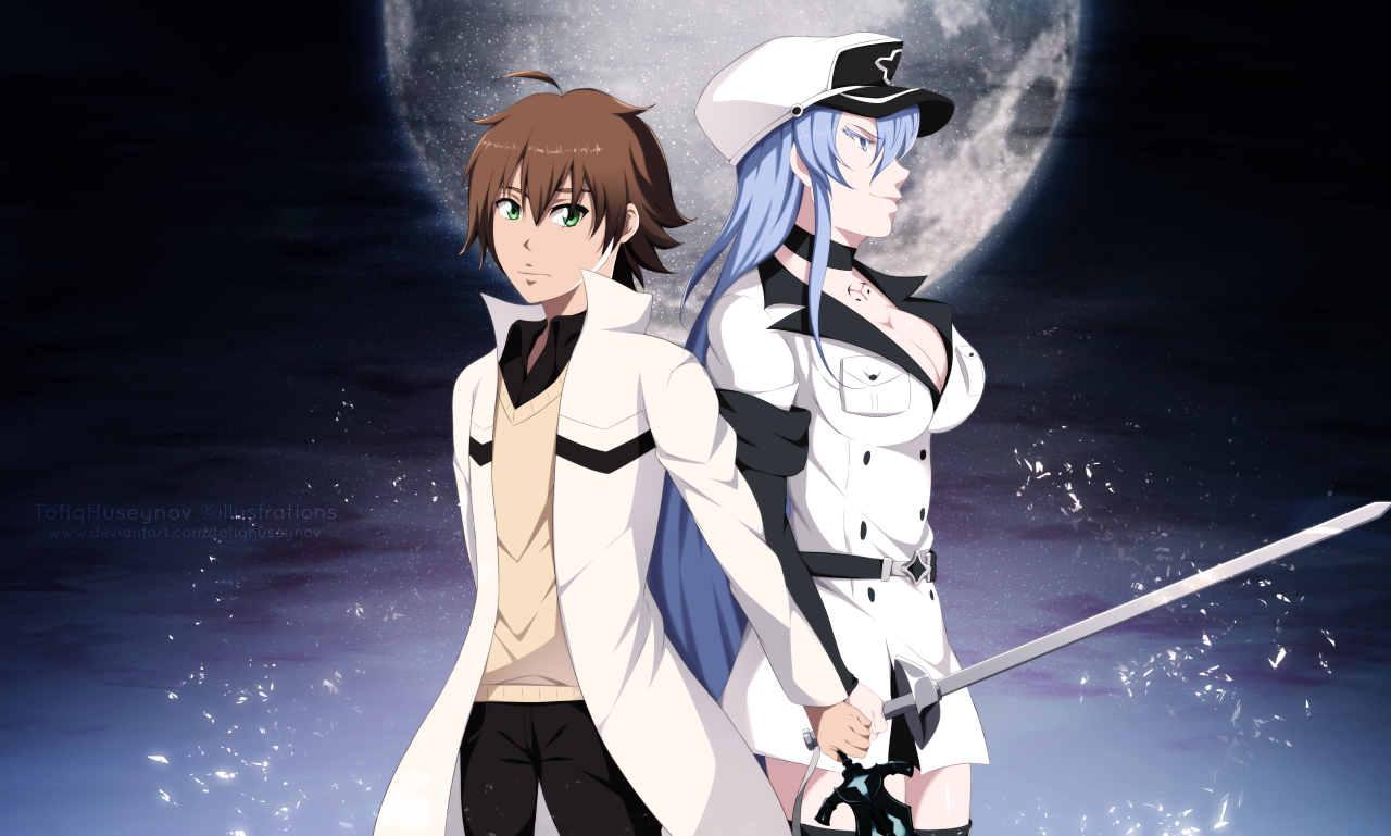 1280x769 Resolution Tatsumi and Esdeath 1280x769 Resolution Wallpaper ...